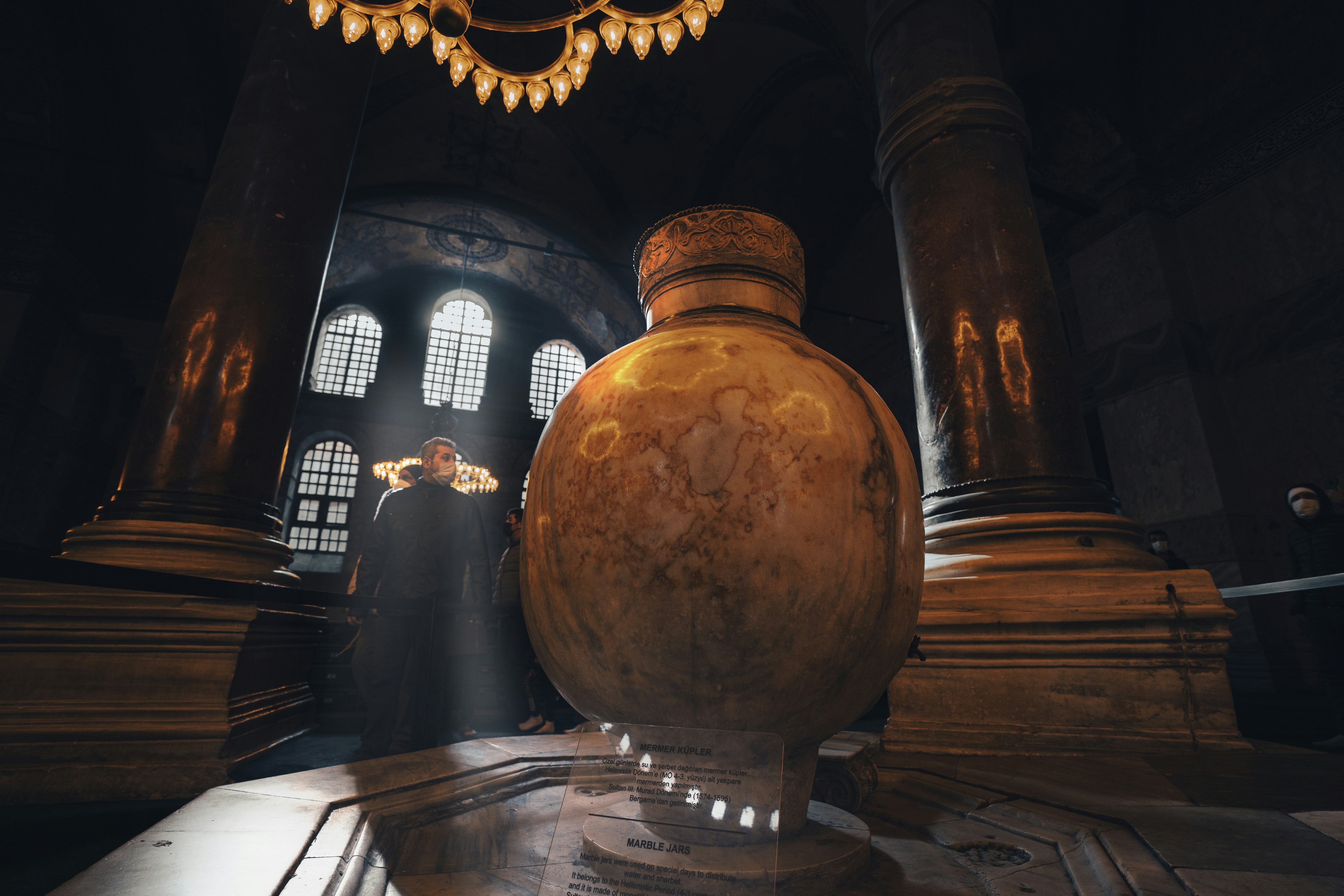Ancient Reliquary Under Cathedral Light