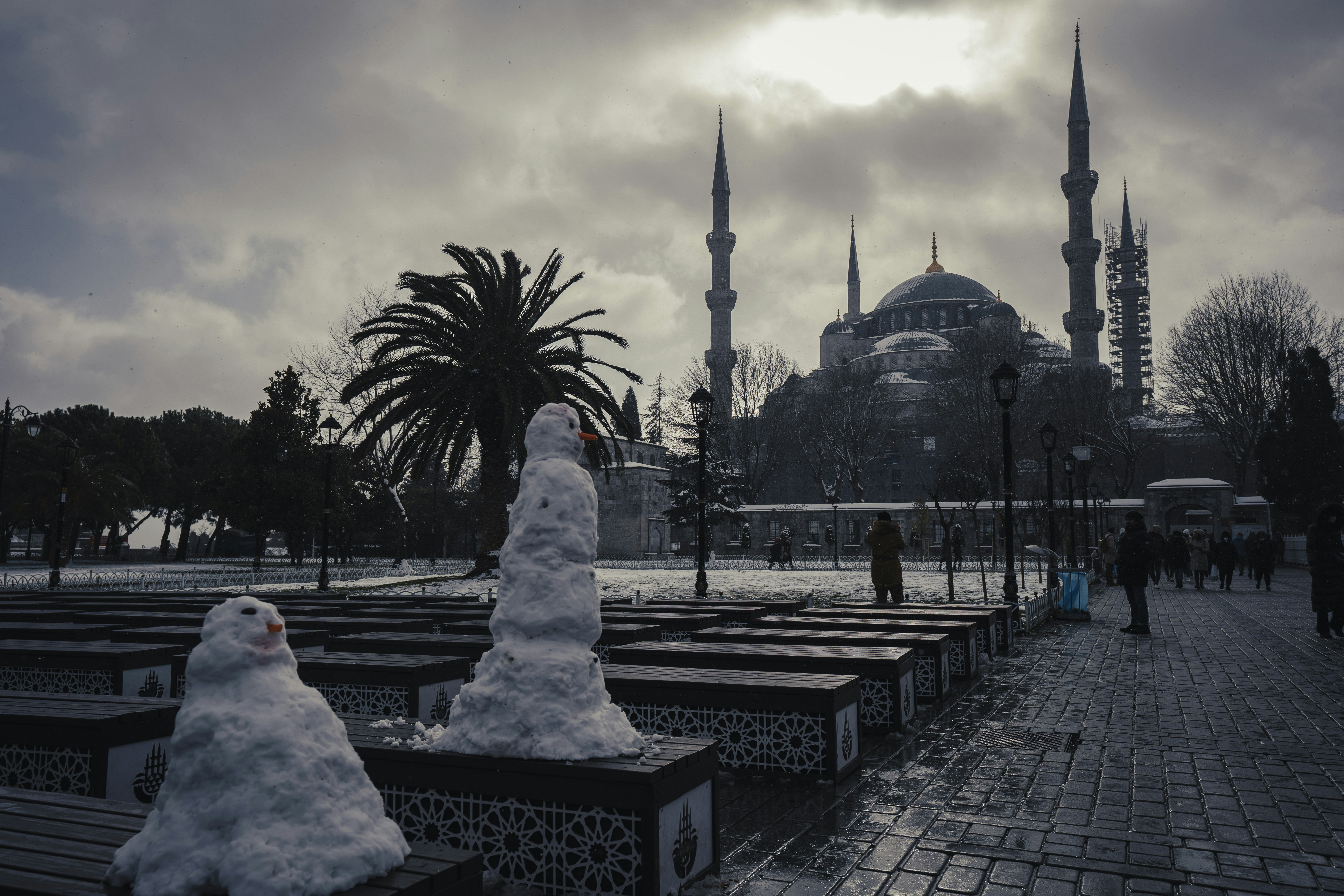 Winter Light Over the Blue Mosque