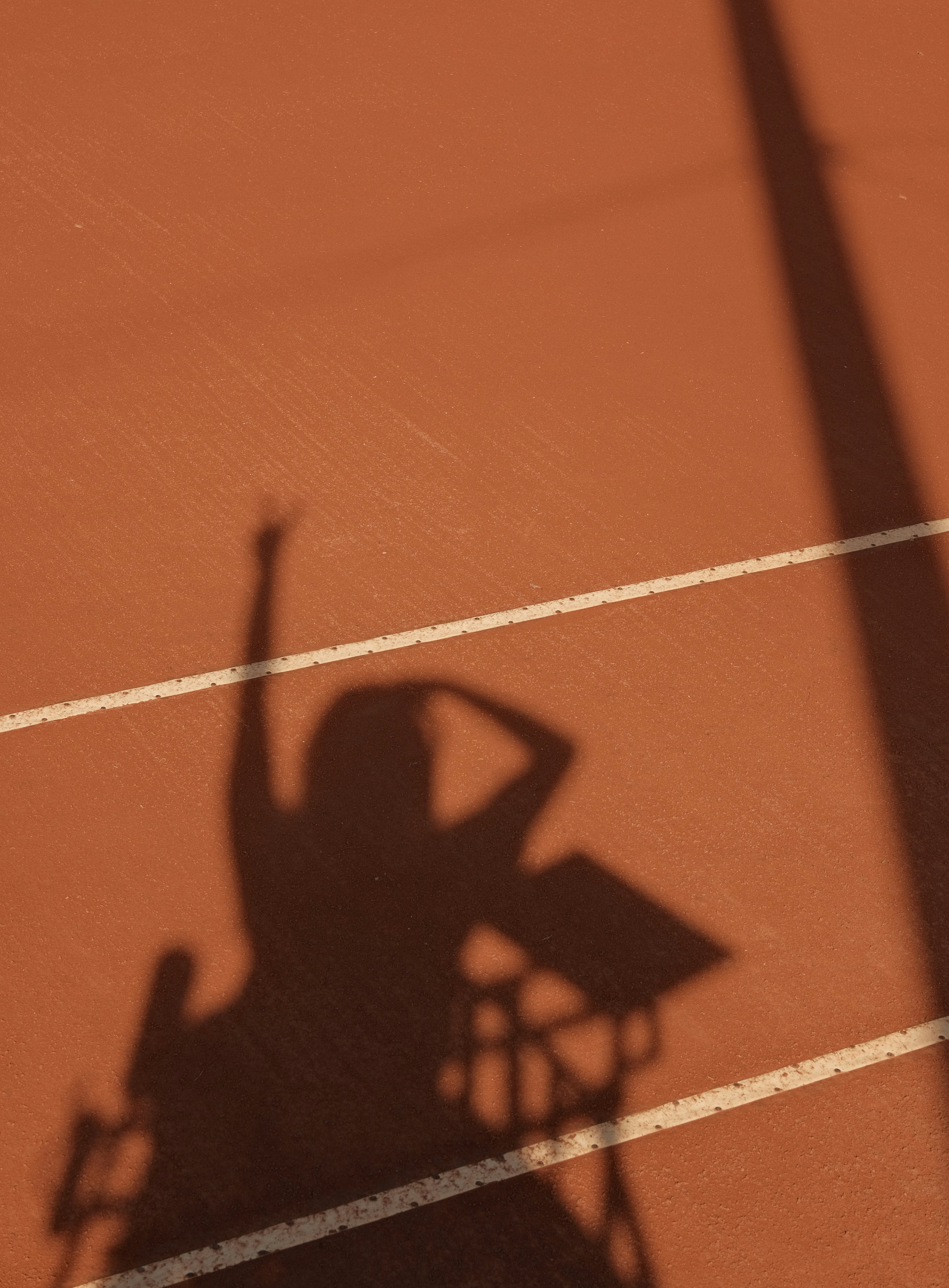 Shadow Playground on Terracotta Lines
