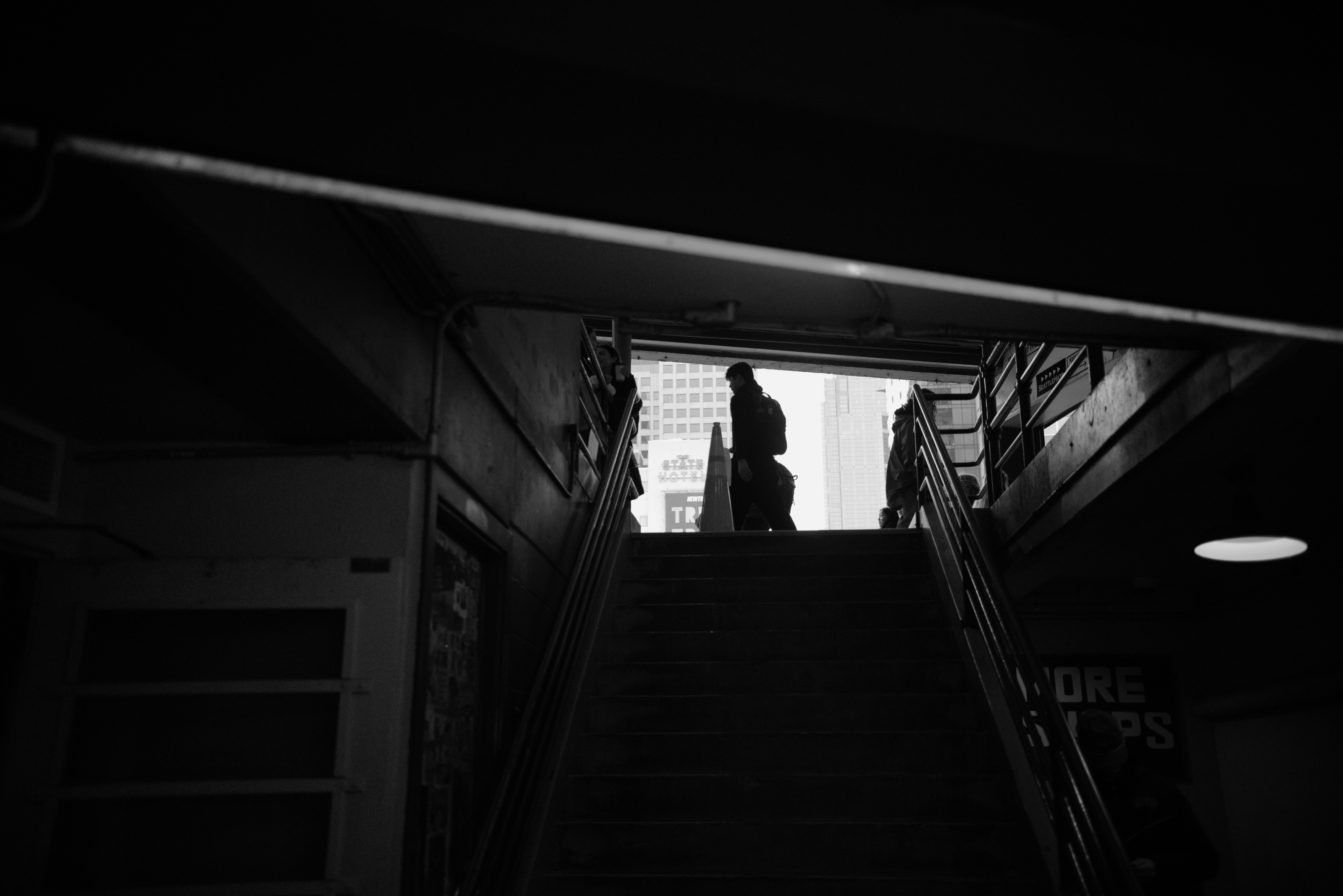 Silhouette at the Staircase Threshold