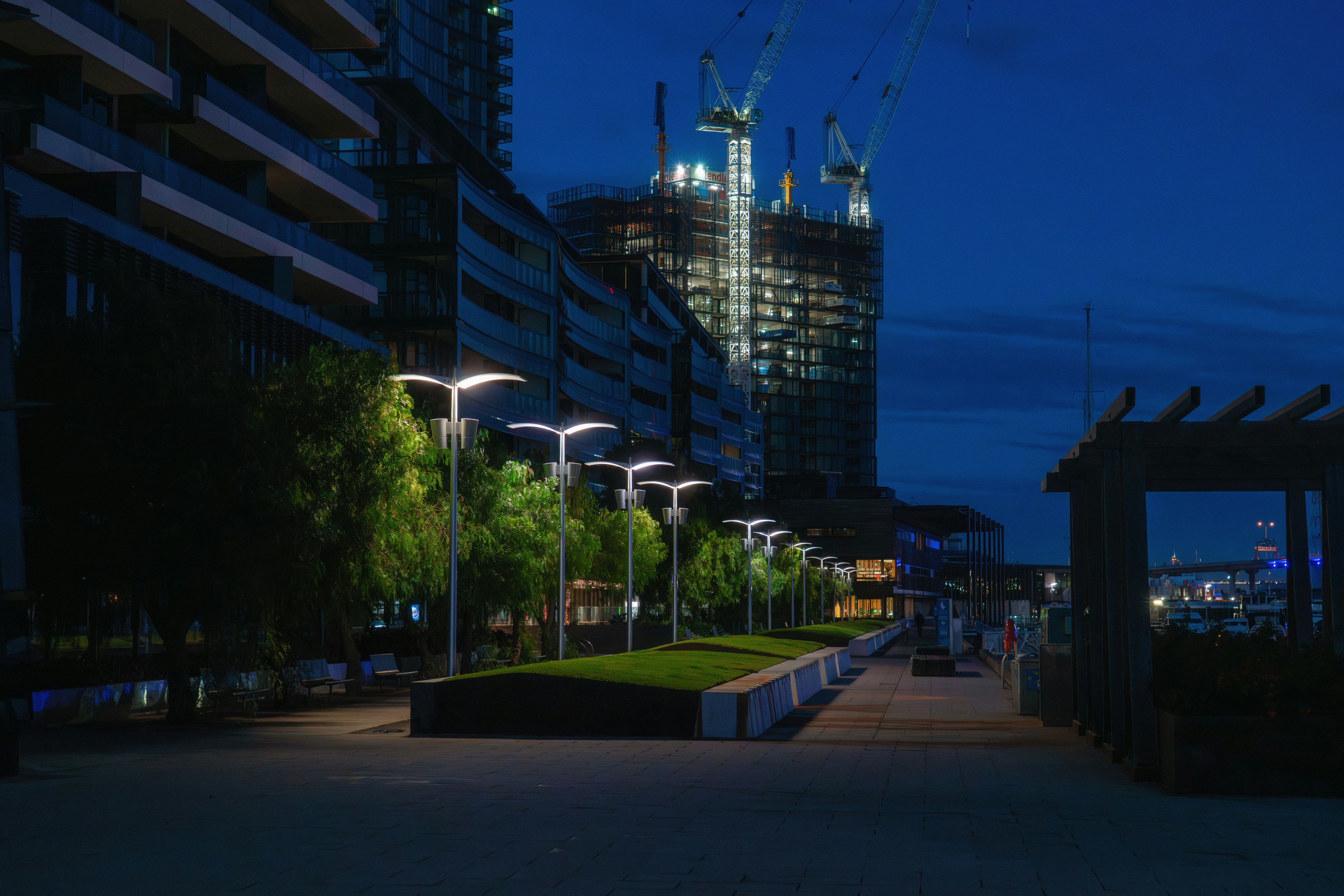 Evening Promenade Underward Beacons