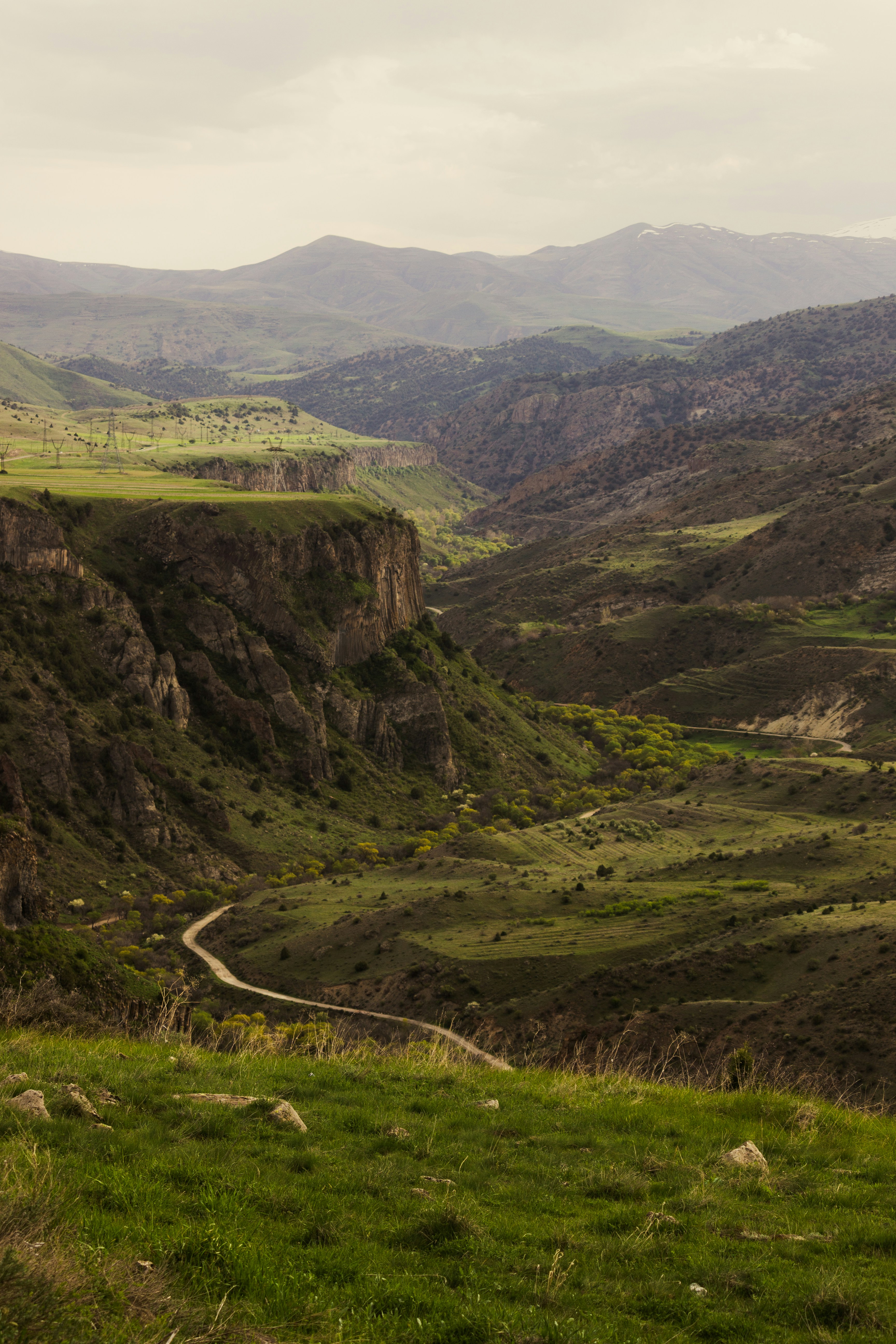 Valley Corridor: A Winding Path Through Rugged Hills