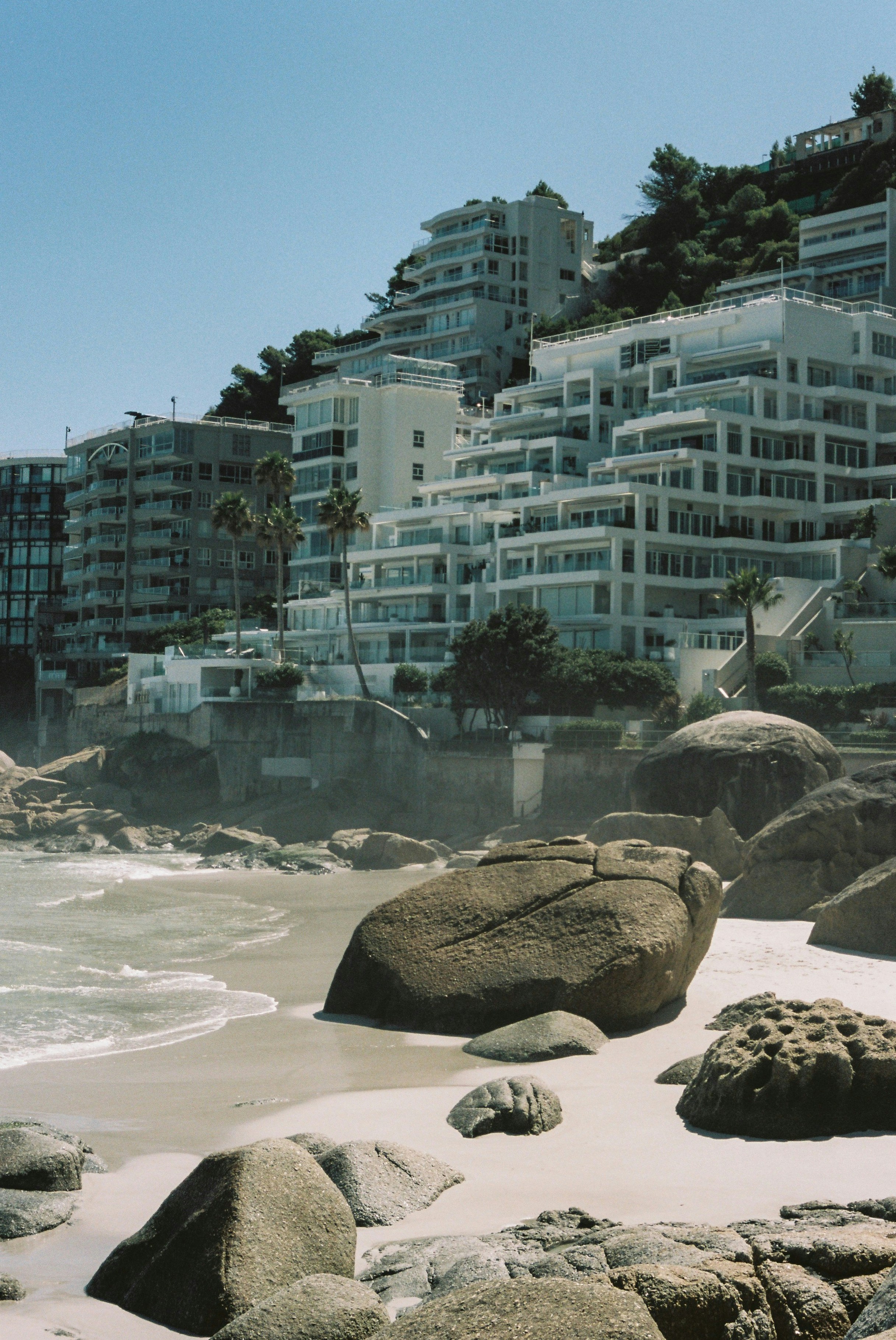 Concrete Cliffs and Oceanfront Towers