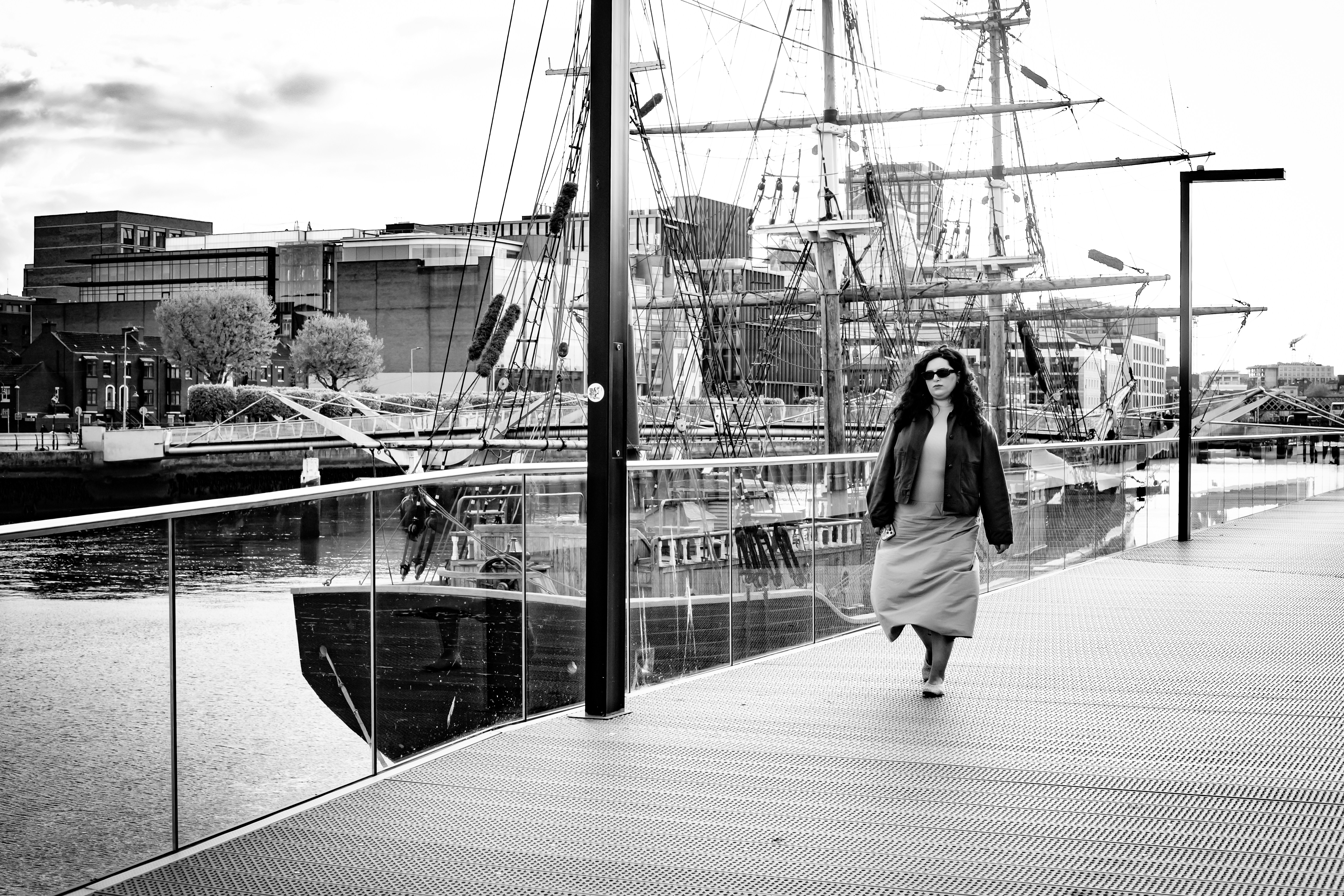 Harborbound Steps: A Quiet Walk Along the Waterfront