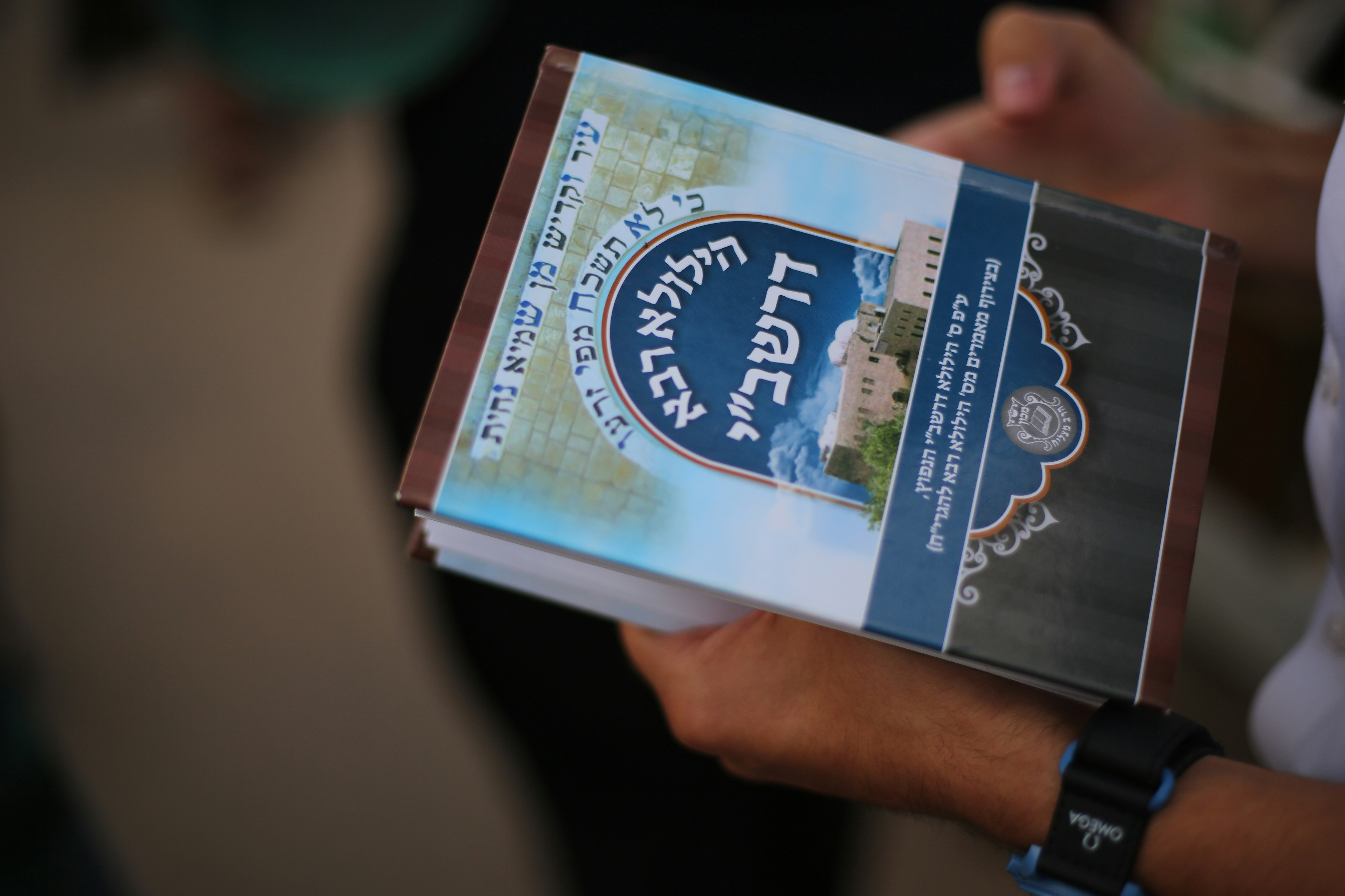 Bound Pages, Quiet Hands: A Book Held in Focus