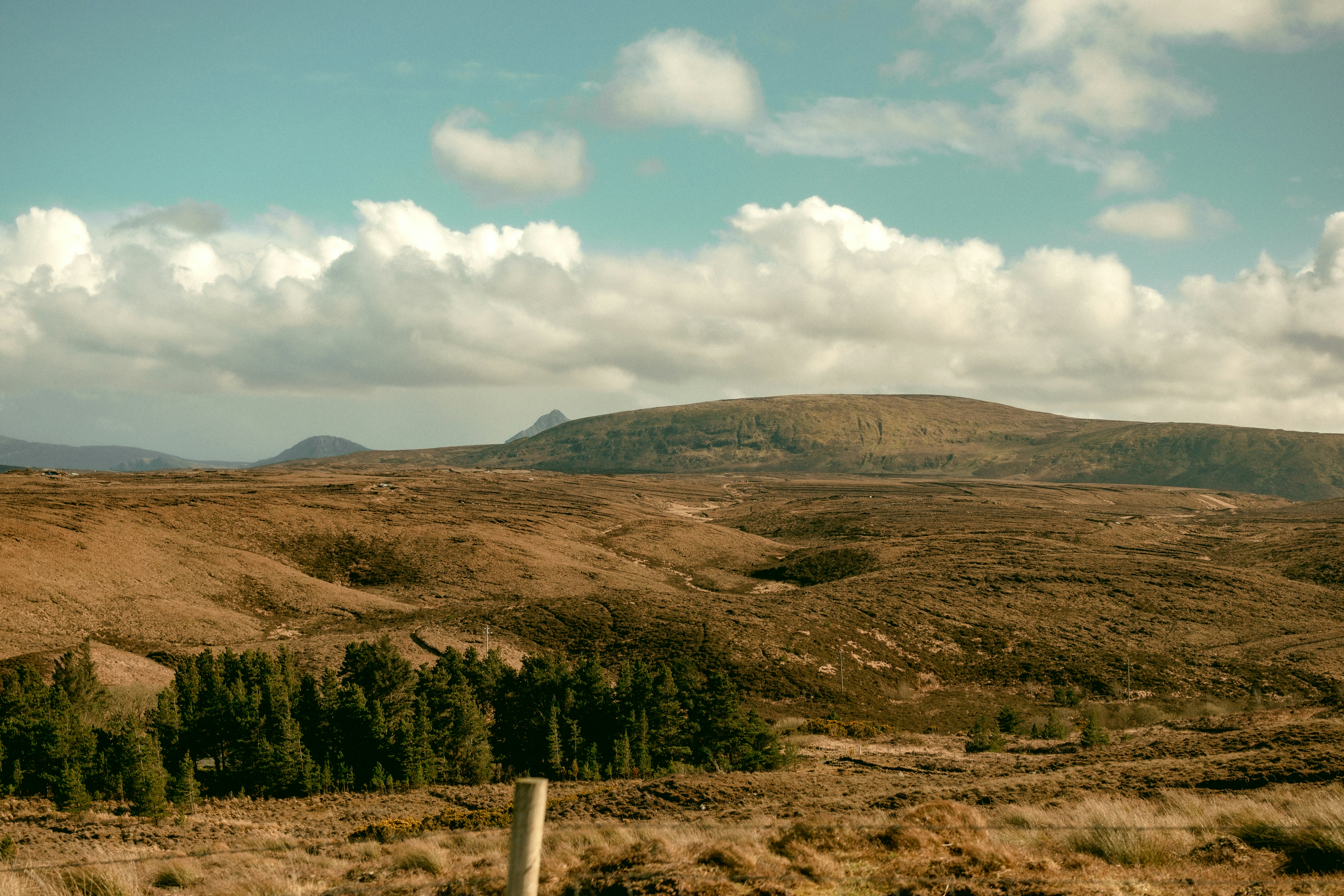 Rolling Moorland under a Broad Sky