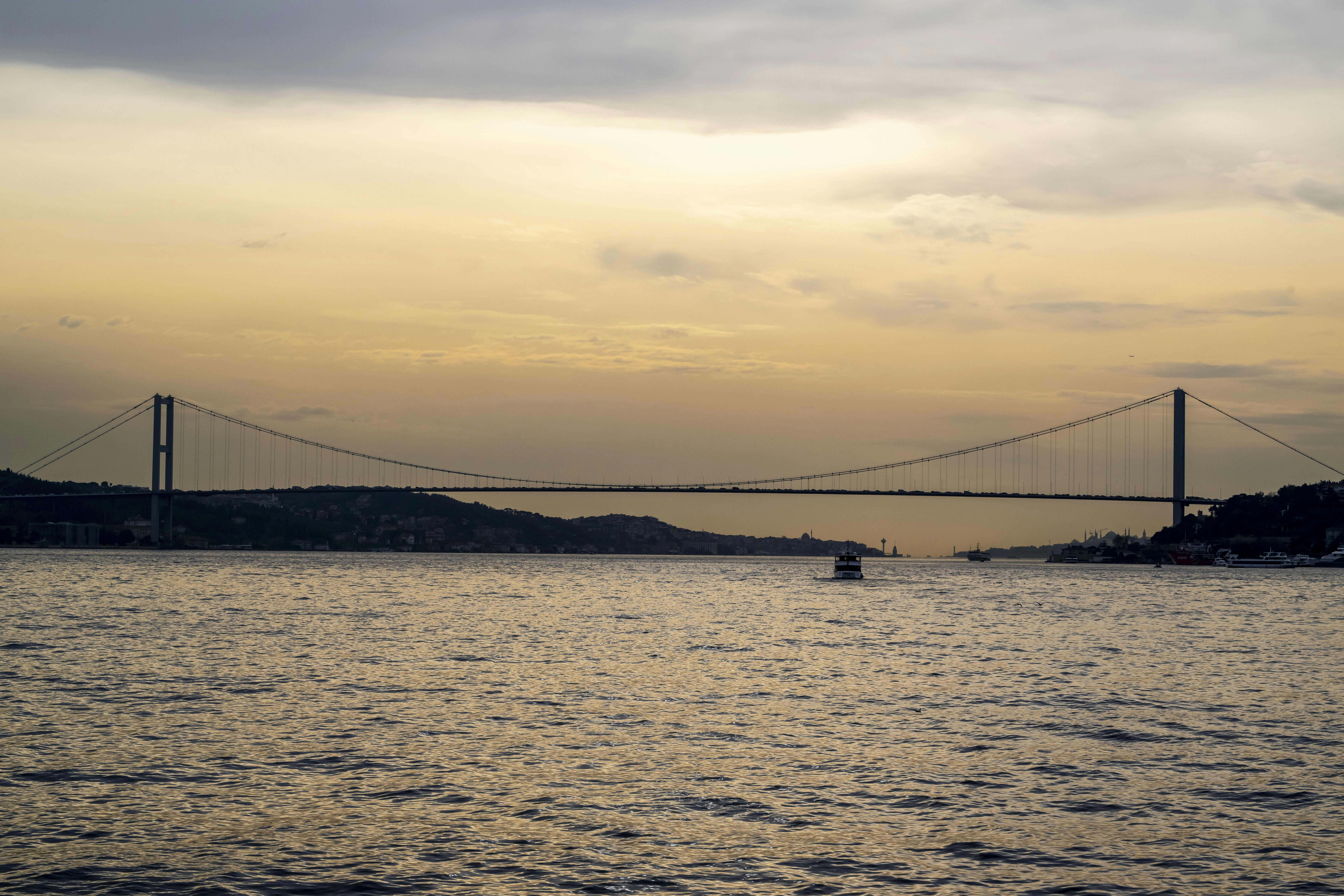 Dusk Over the Quiet Span