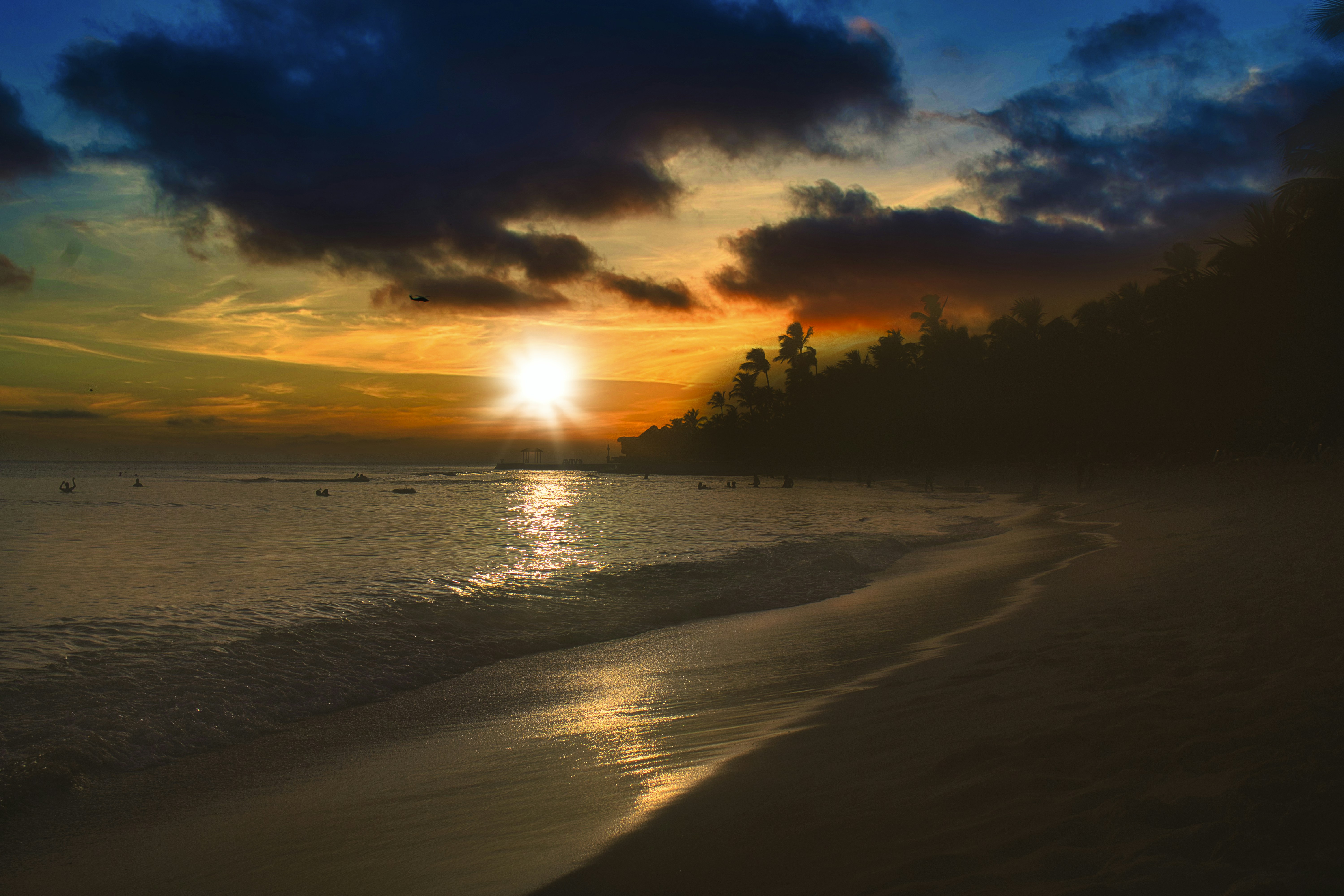 Sunset Whisper at the Lagoon Edge