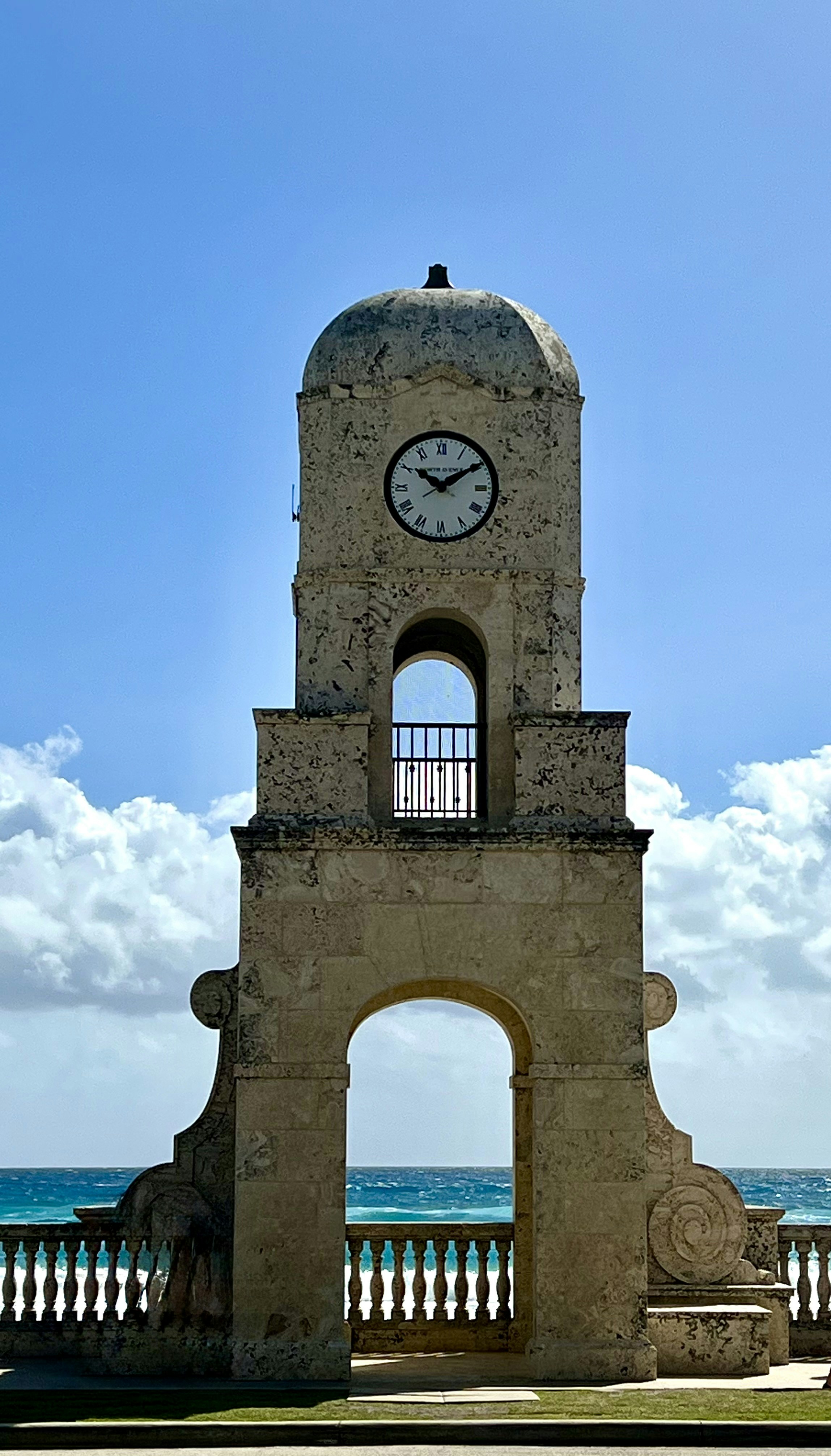 Clocktower by the Sea: A Stone Memorial Reaching Toward the Sky