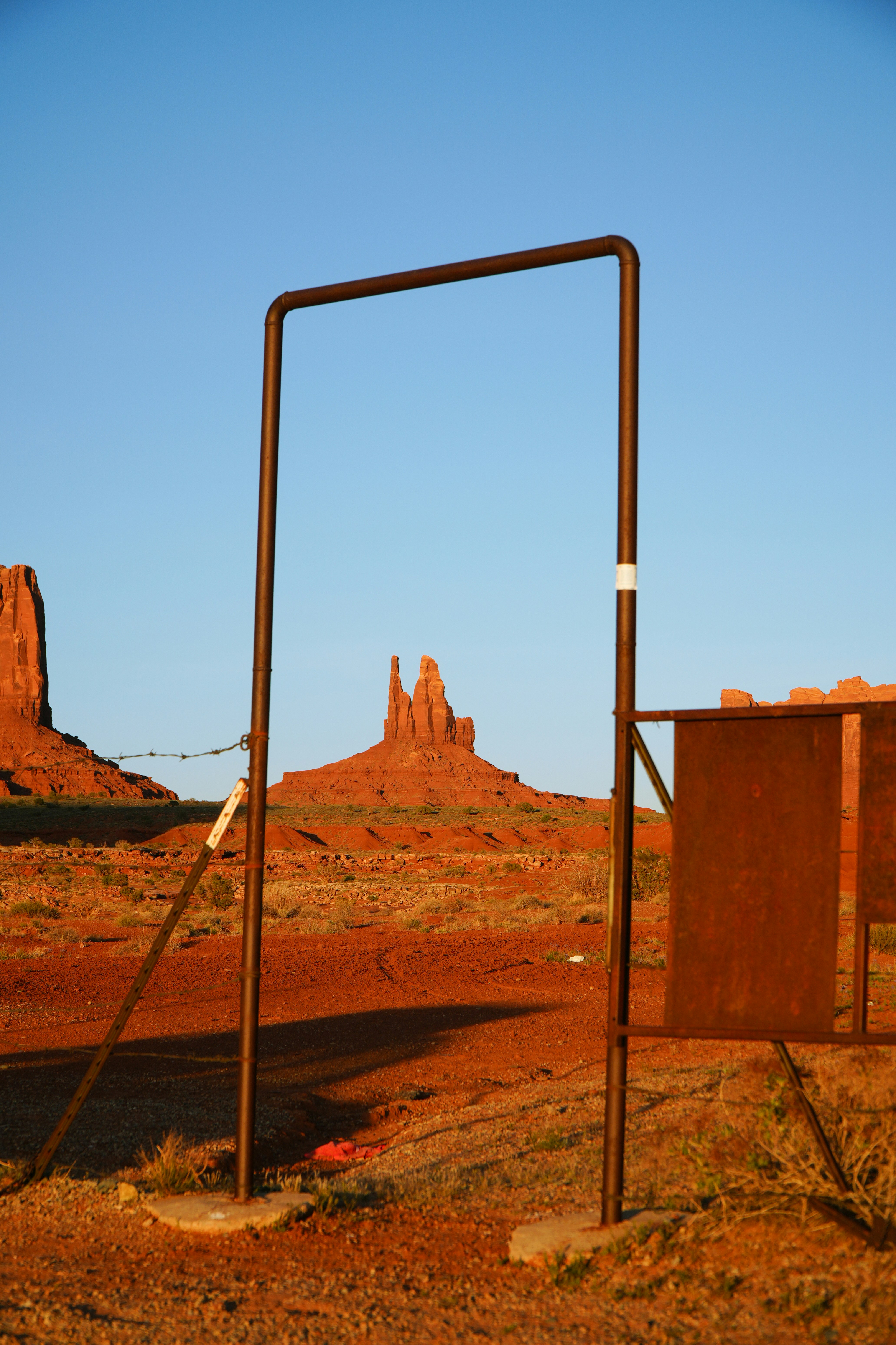 Desert Gateway to the Monoliths