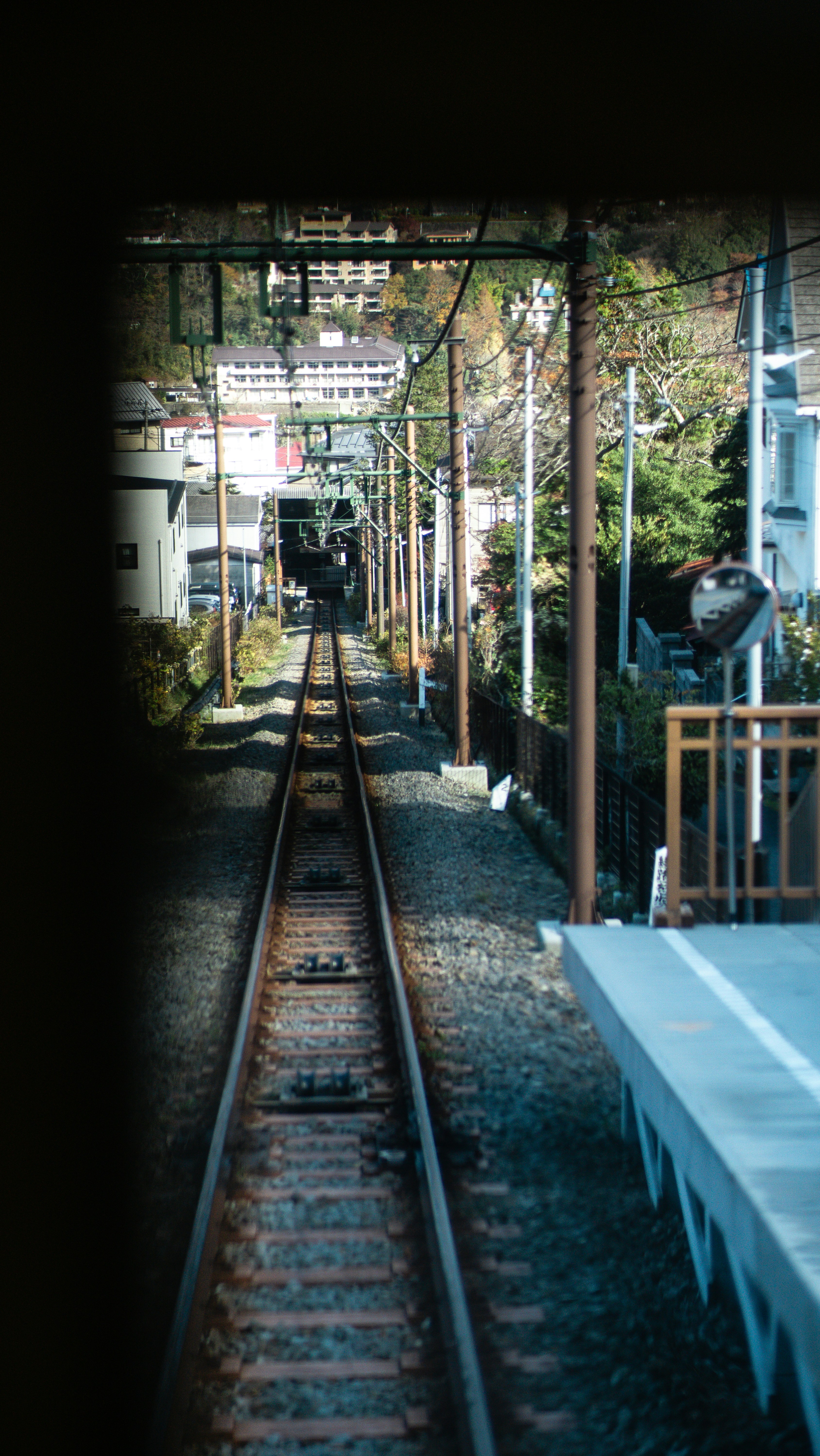 Railway Ghost Light: A Down-the-Tunnel Perspective