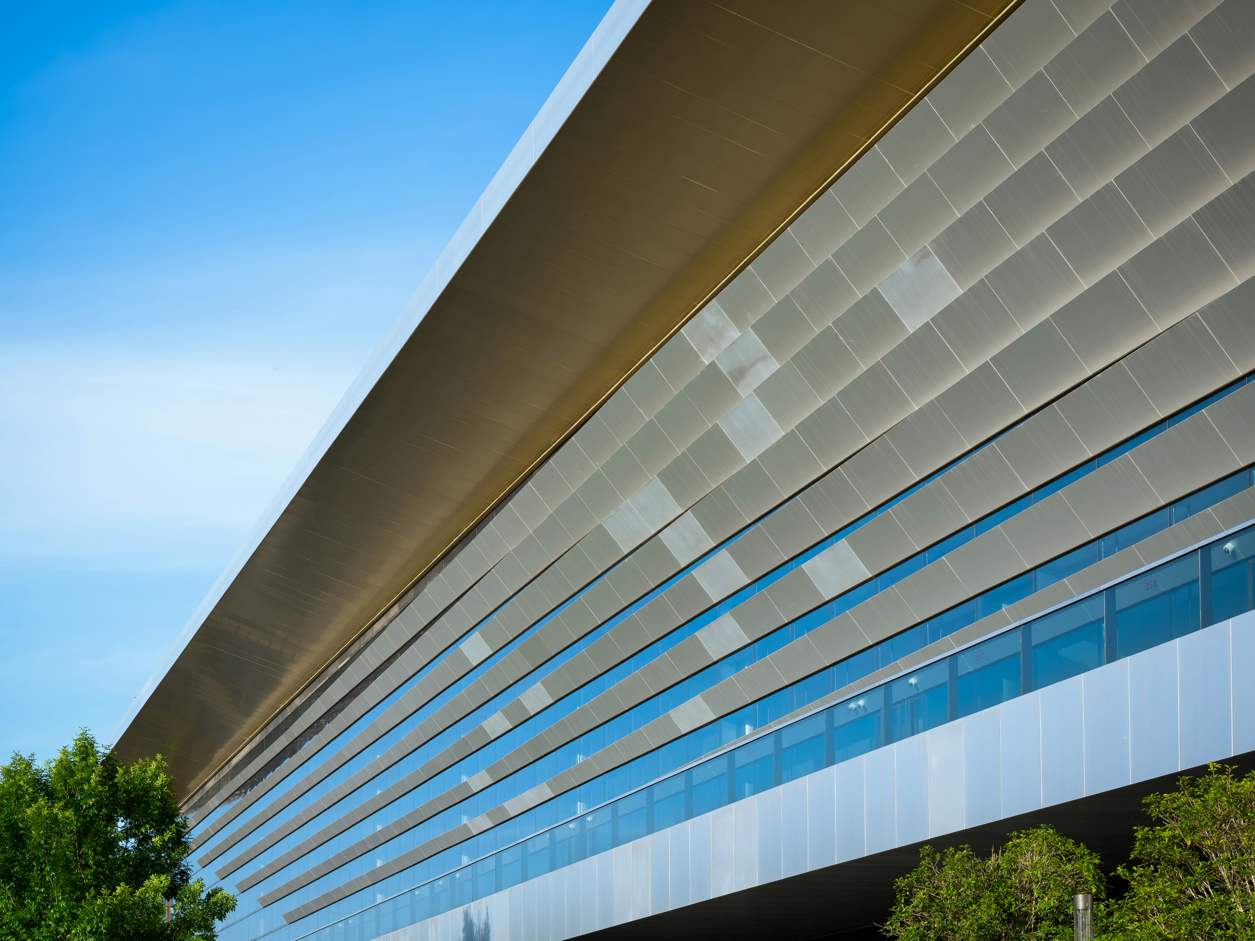 Edge of Light: A Modern Facade Runway