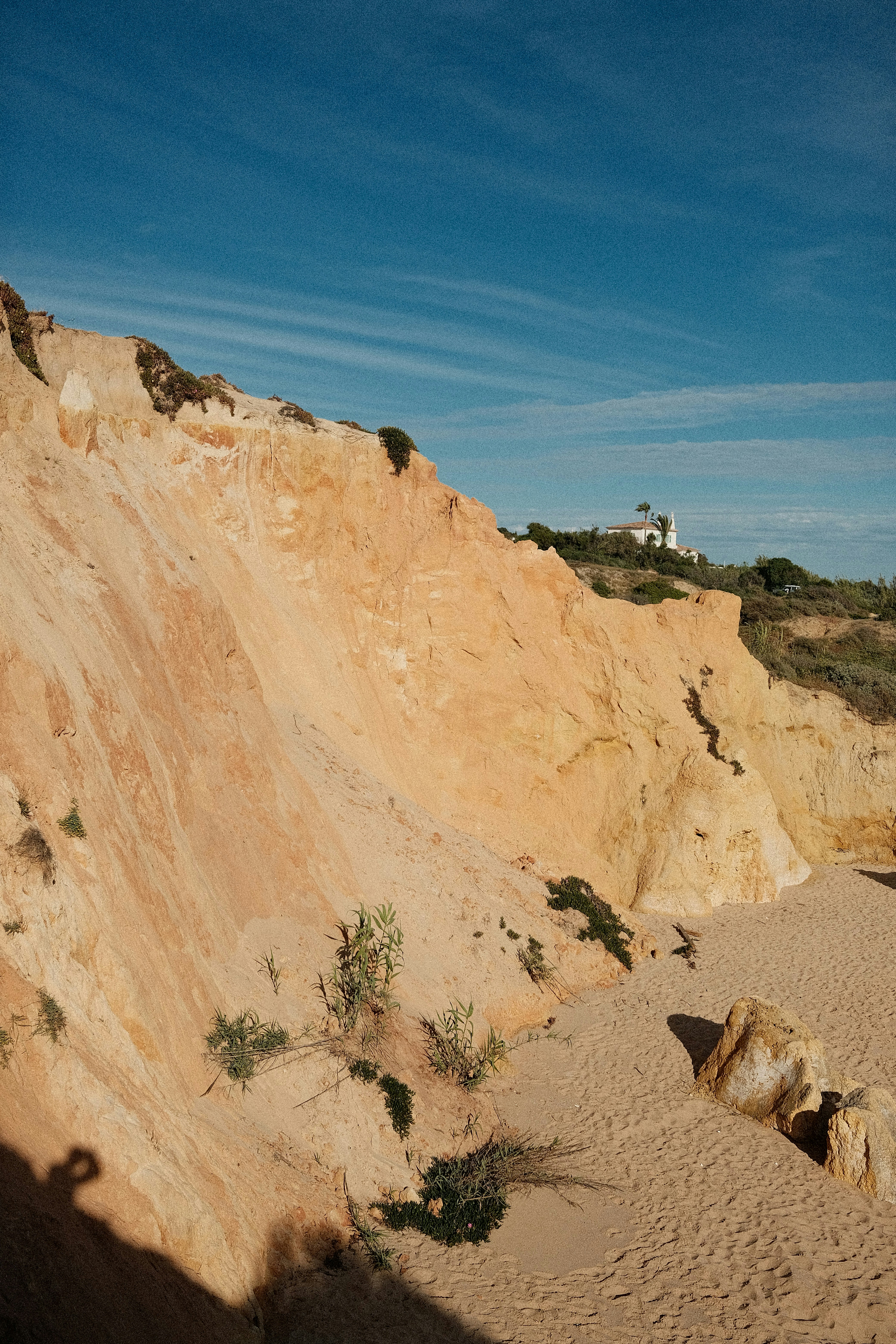 Golden Cliff Overlook at the Quiet Beach
