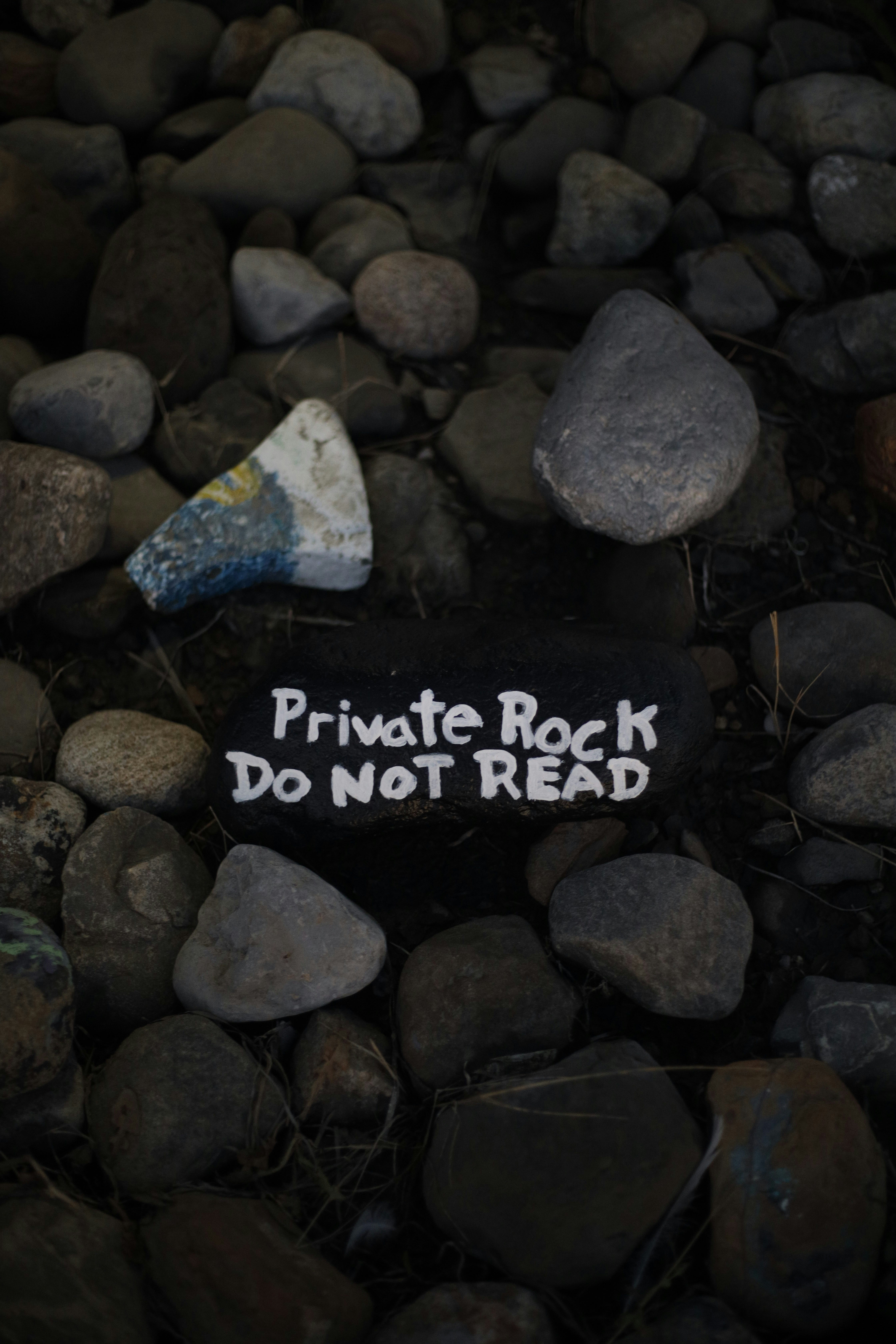 Private Rock, Private Message: Do Not Read