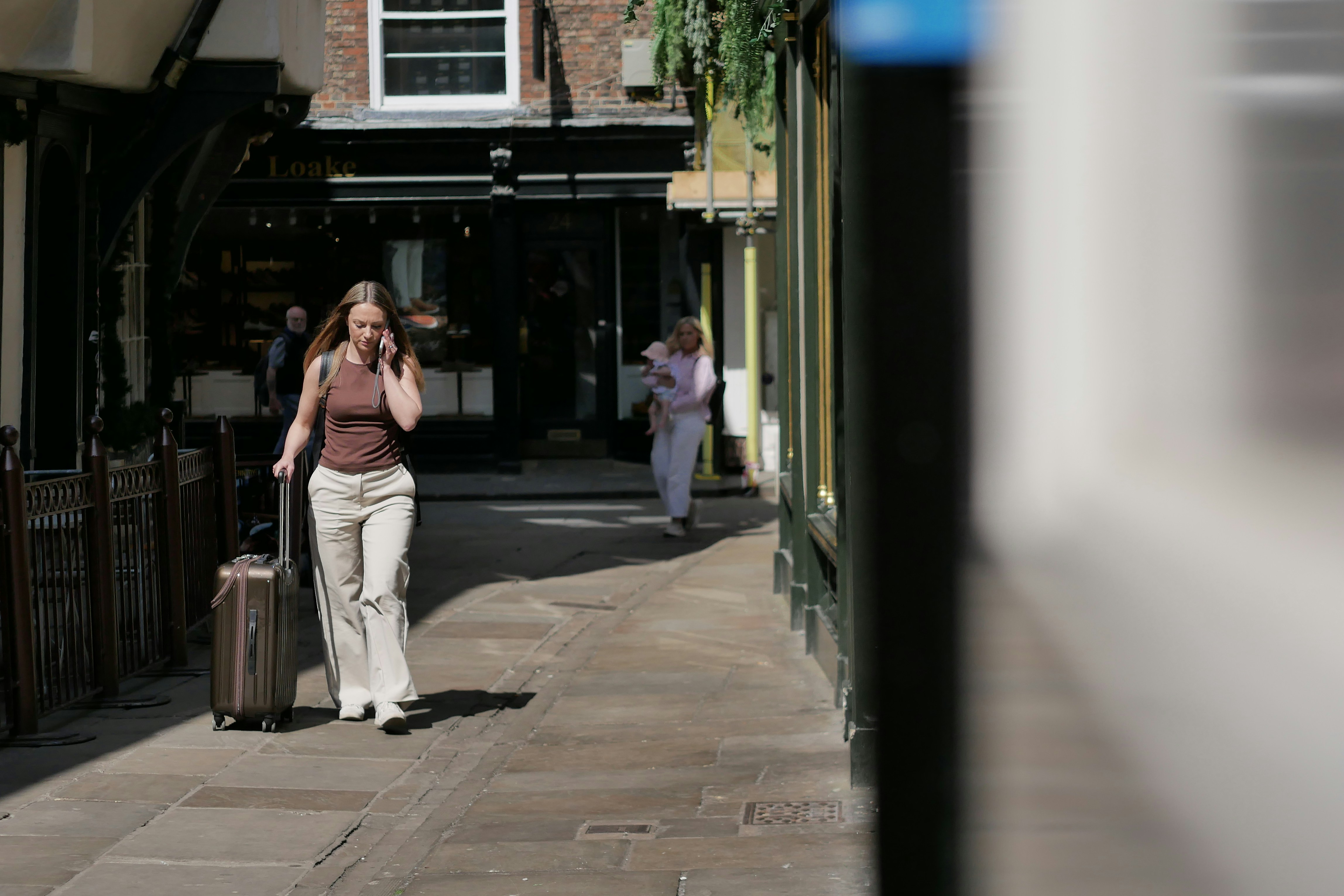 Strolling in the Quiet Lane