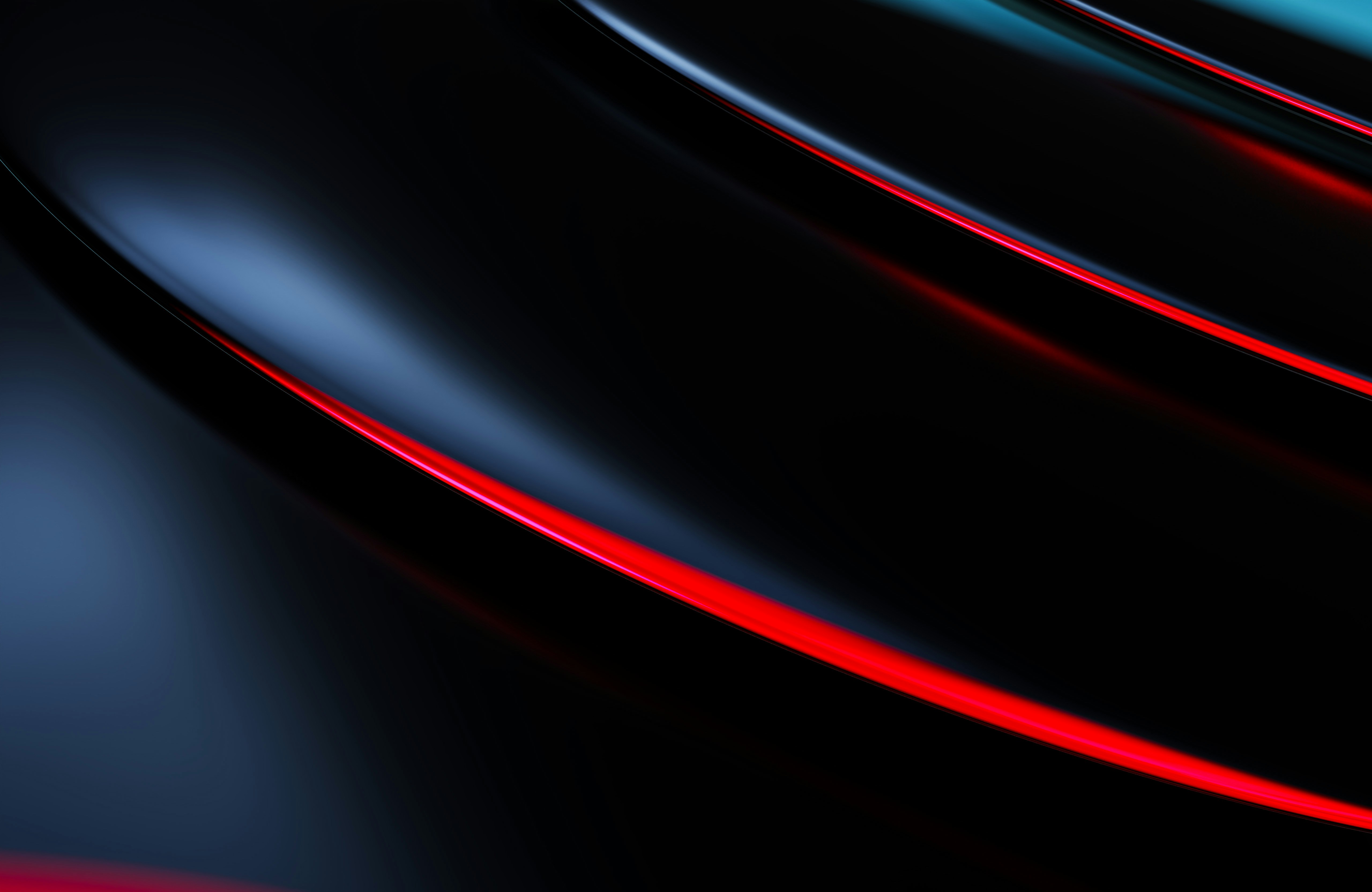 Abstract dark background with red and blue glowing lines photo – Free ...