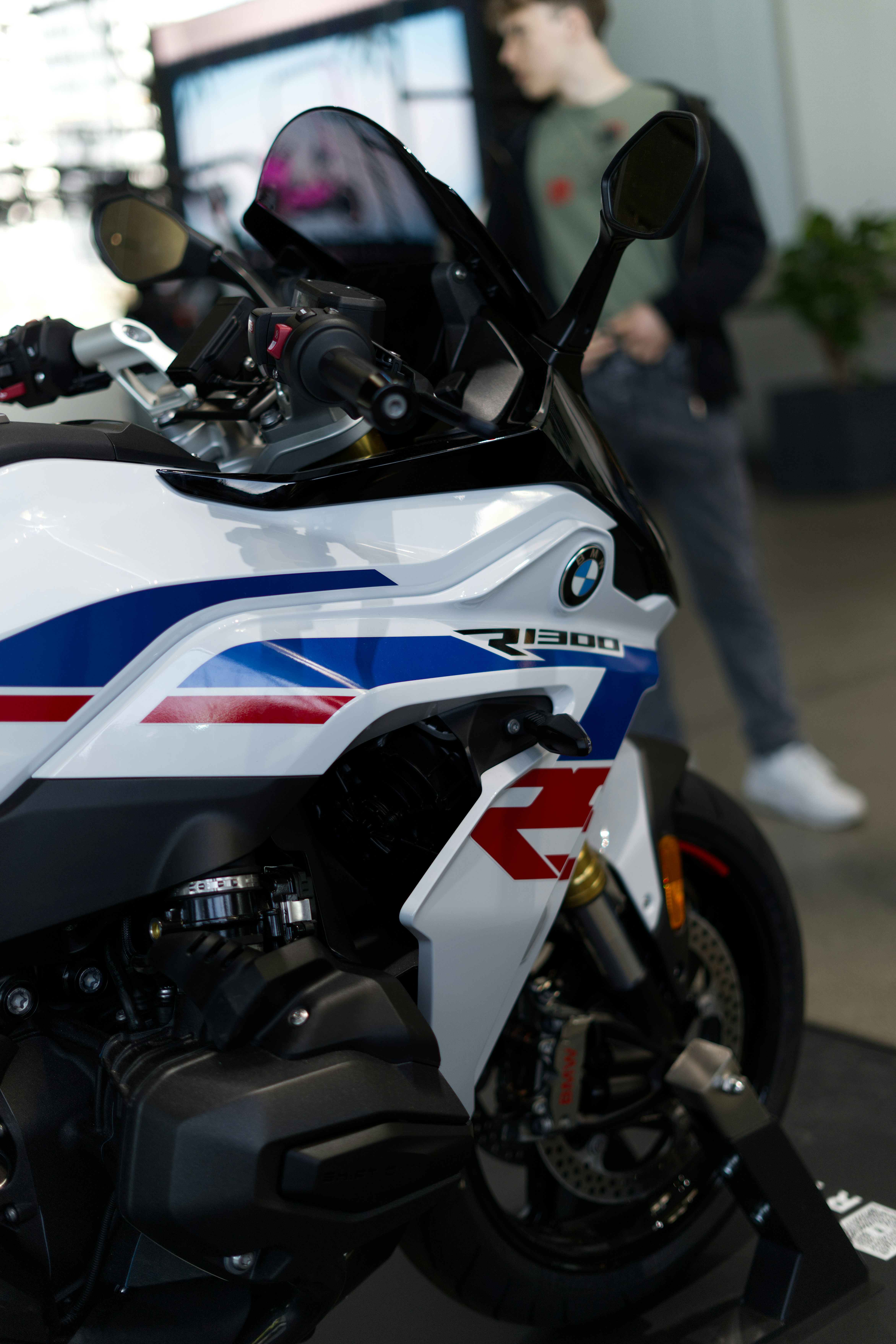 BMW Motorrad S 1000 RR in Focus at a Quiet Showroom