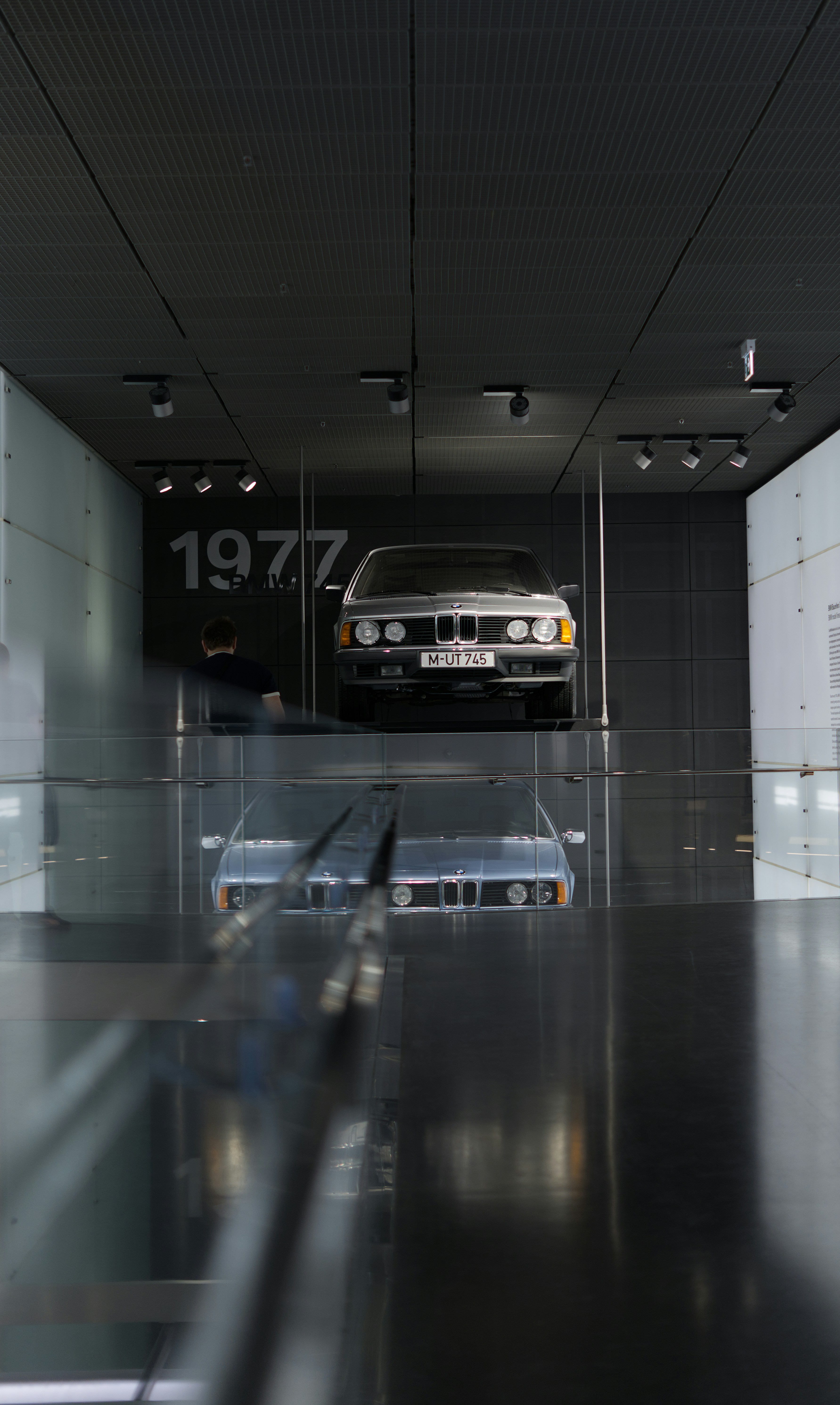 Raised to the Spotlight: Classic BMW in a Minimalist Vault