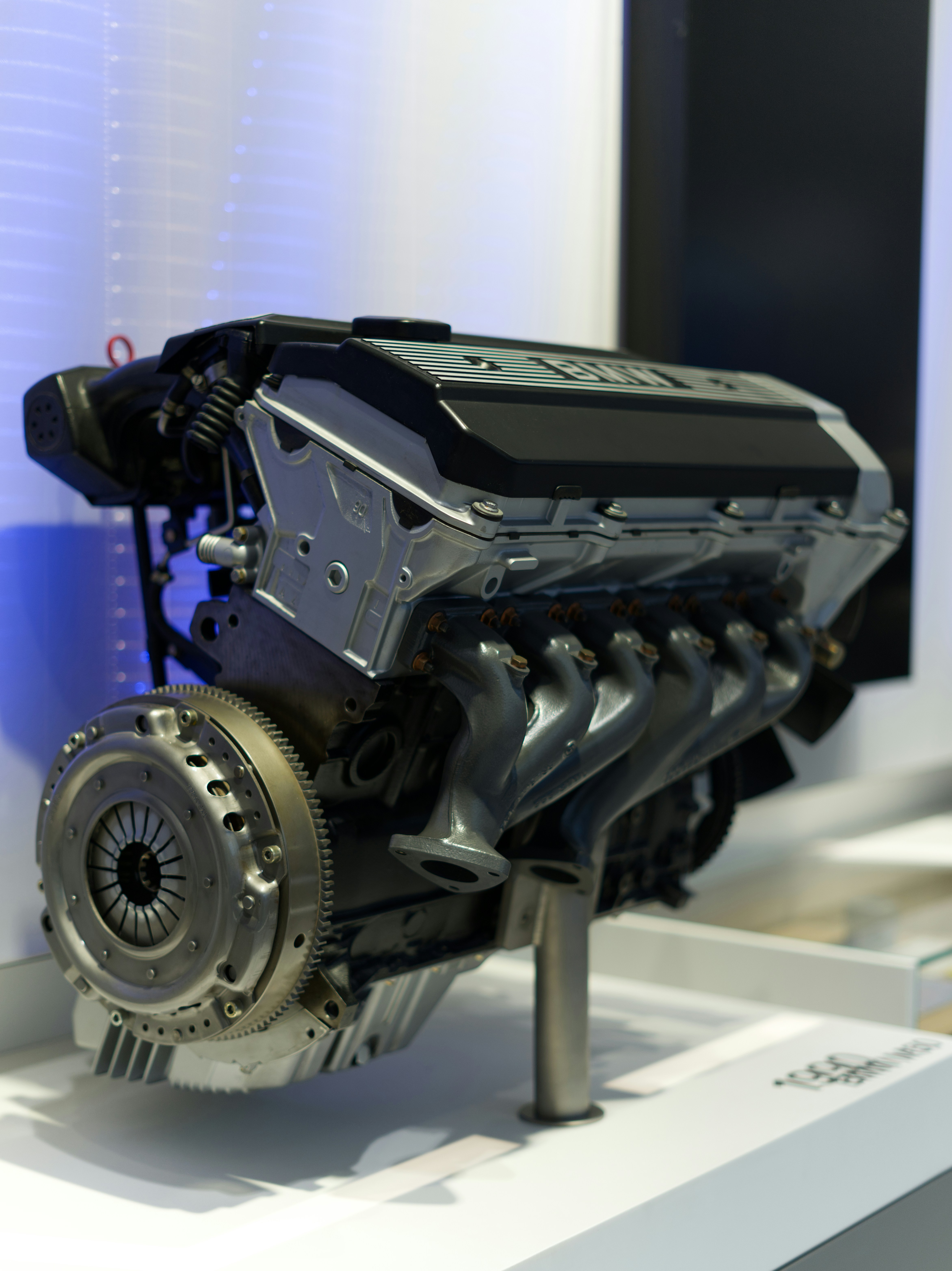 Industrial Heart: A Close-Up of a High-Performance V-Engine