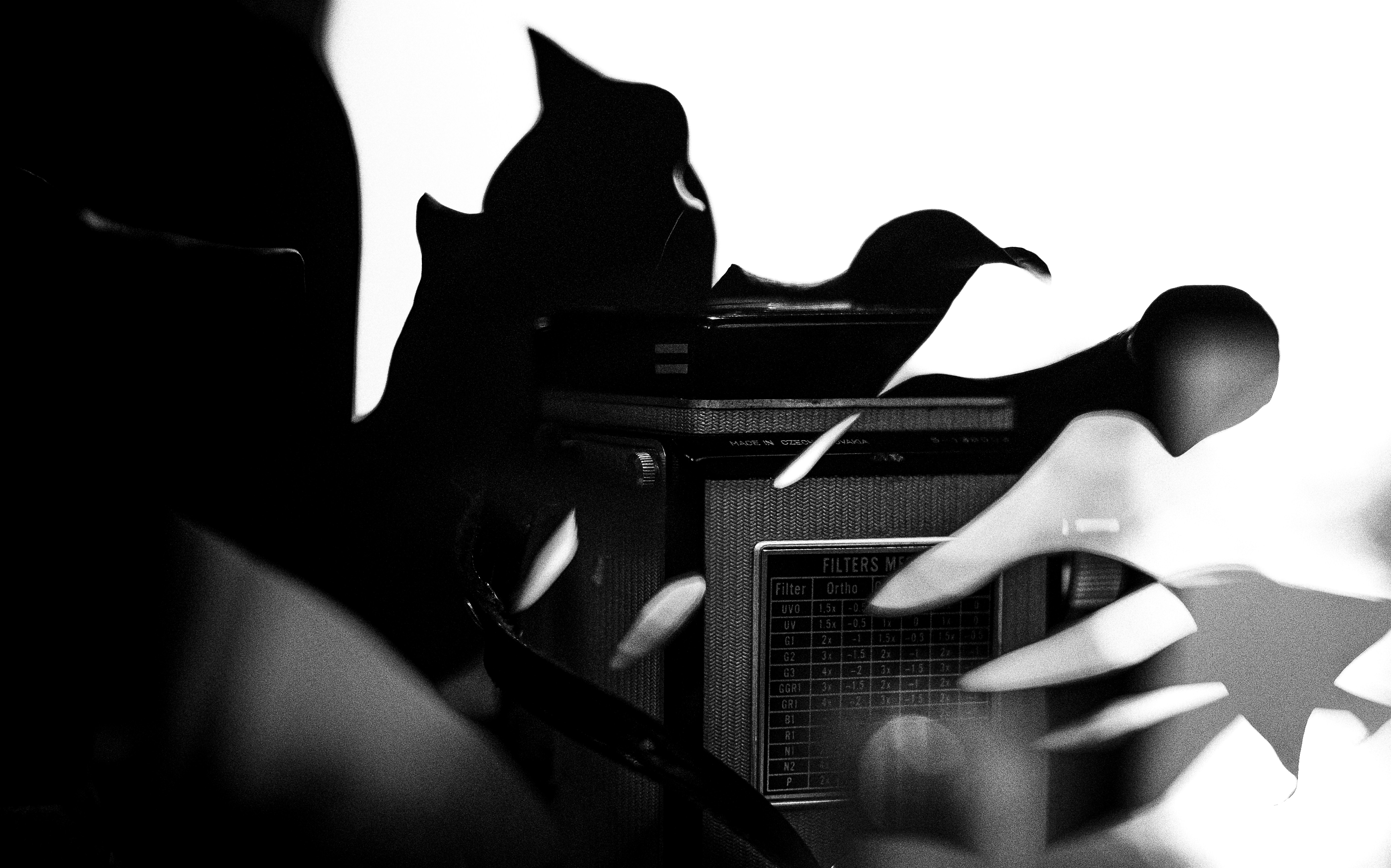 Abstract shadows and light on electronic equipment photo – Free ...