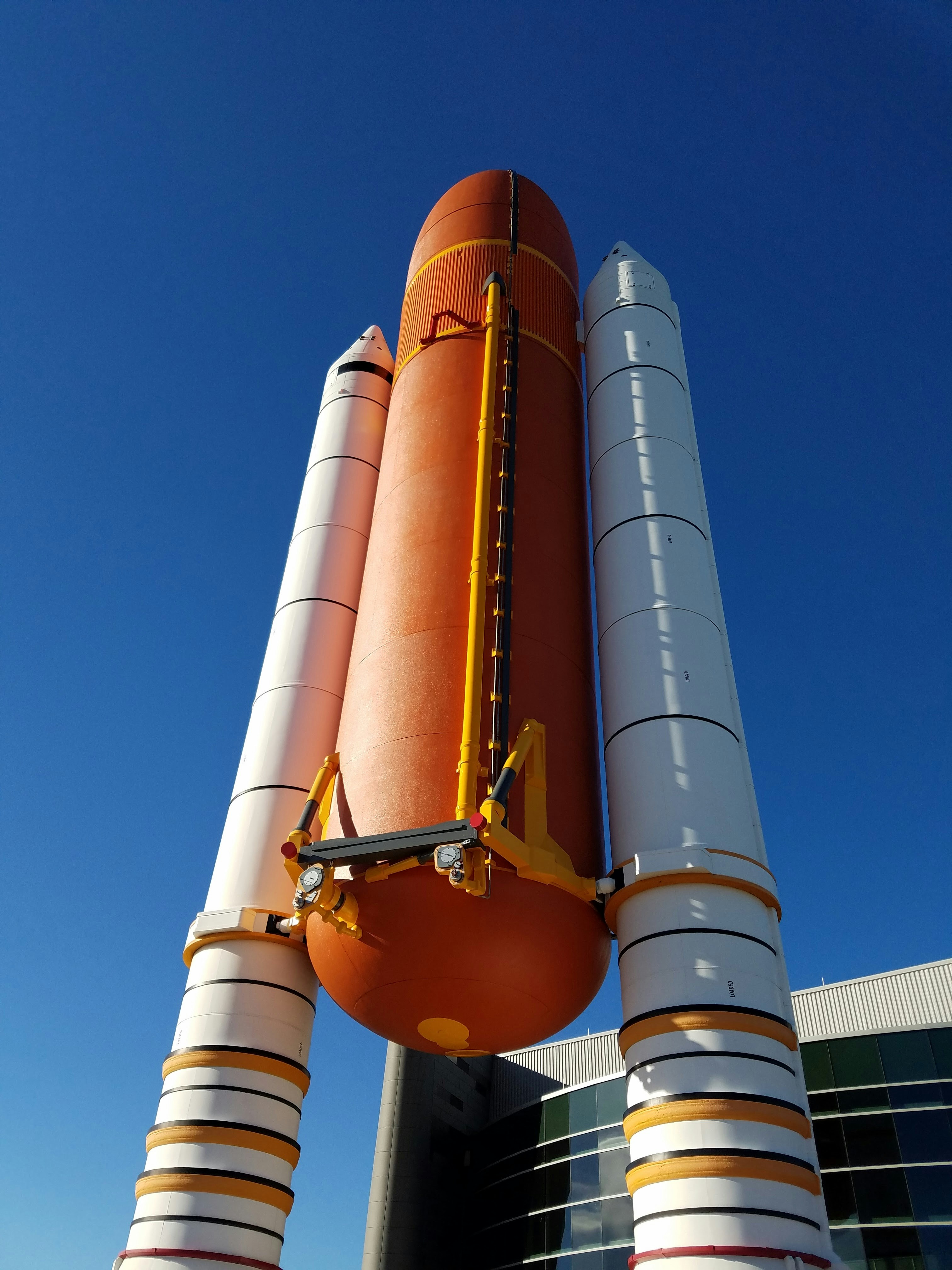 Thunderbolt on the Launch Pad: A Space Shuttle Mockup Reaching for the Sky
