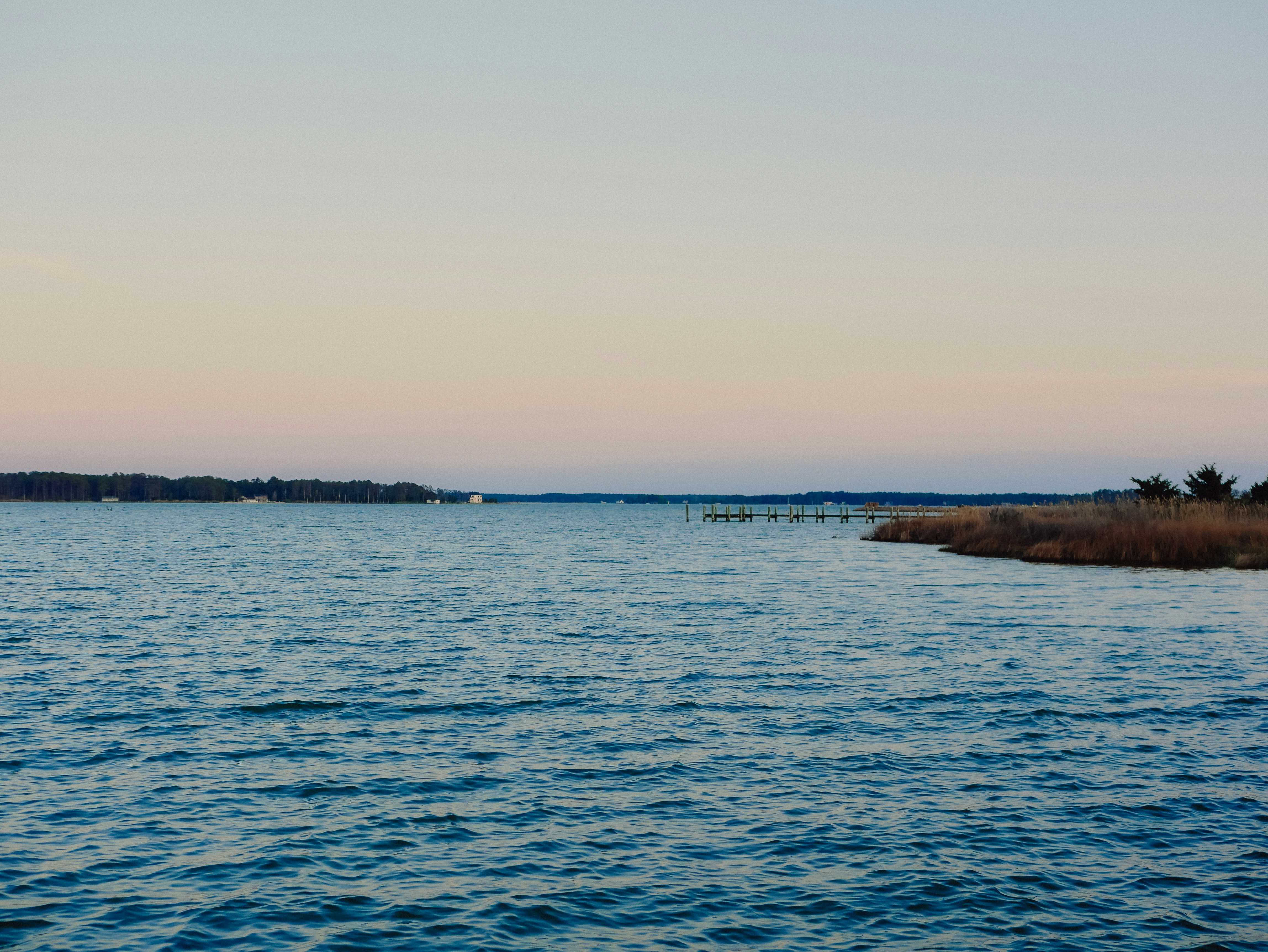 Dusk on the Quiet Inlet