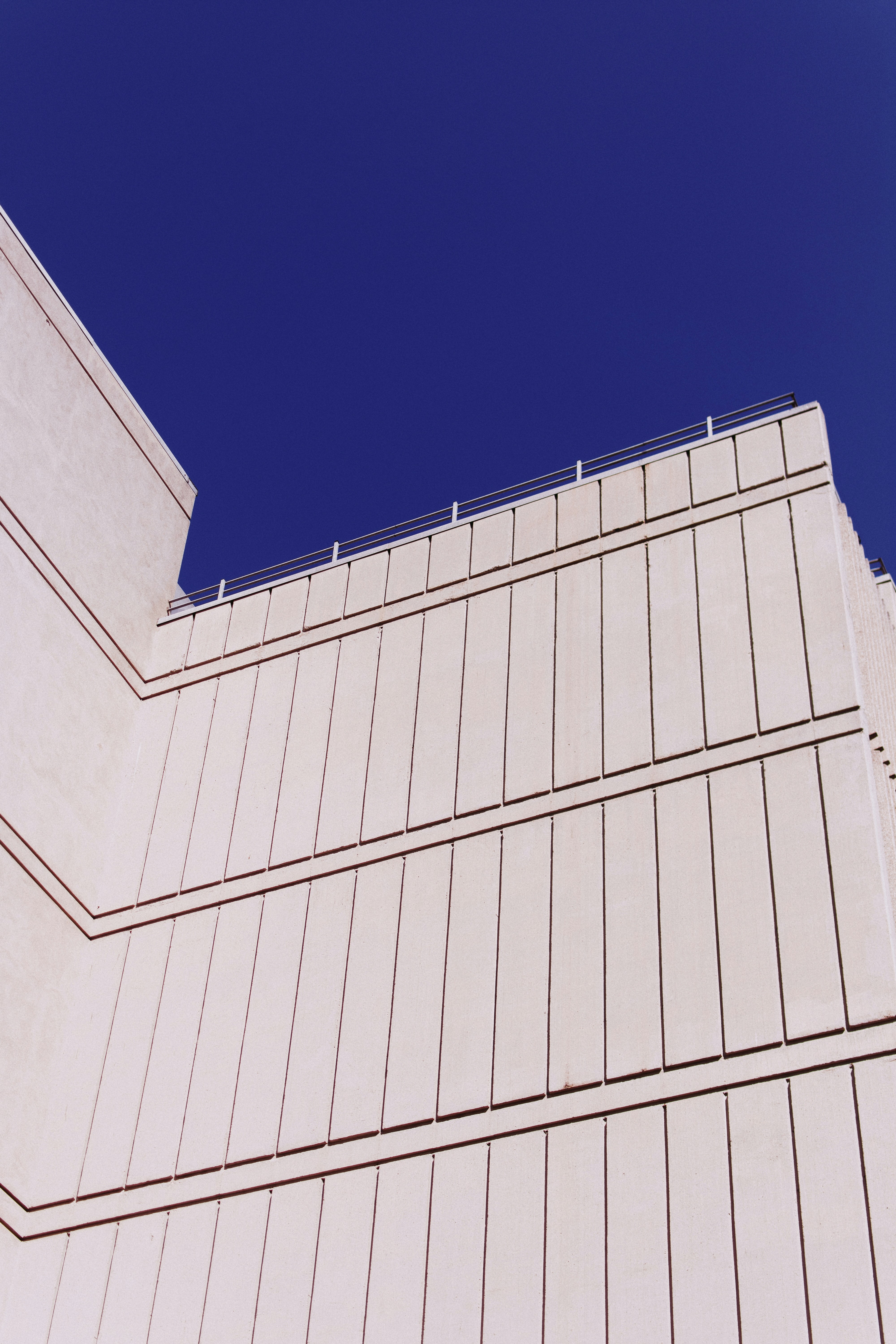 Architectural Edge Under a Desert Sky
