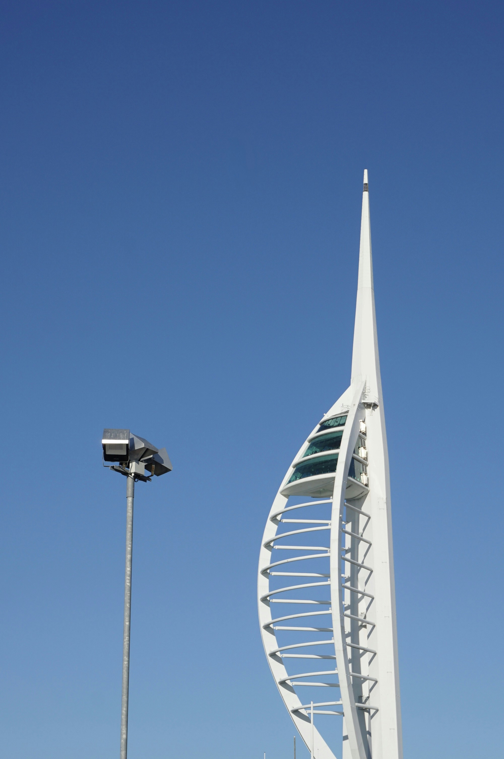 Spires Against the Sky: The Sail-like Tower Reaching for the Blue