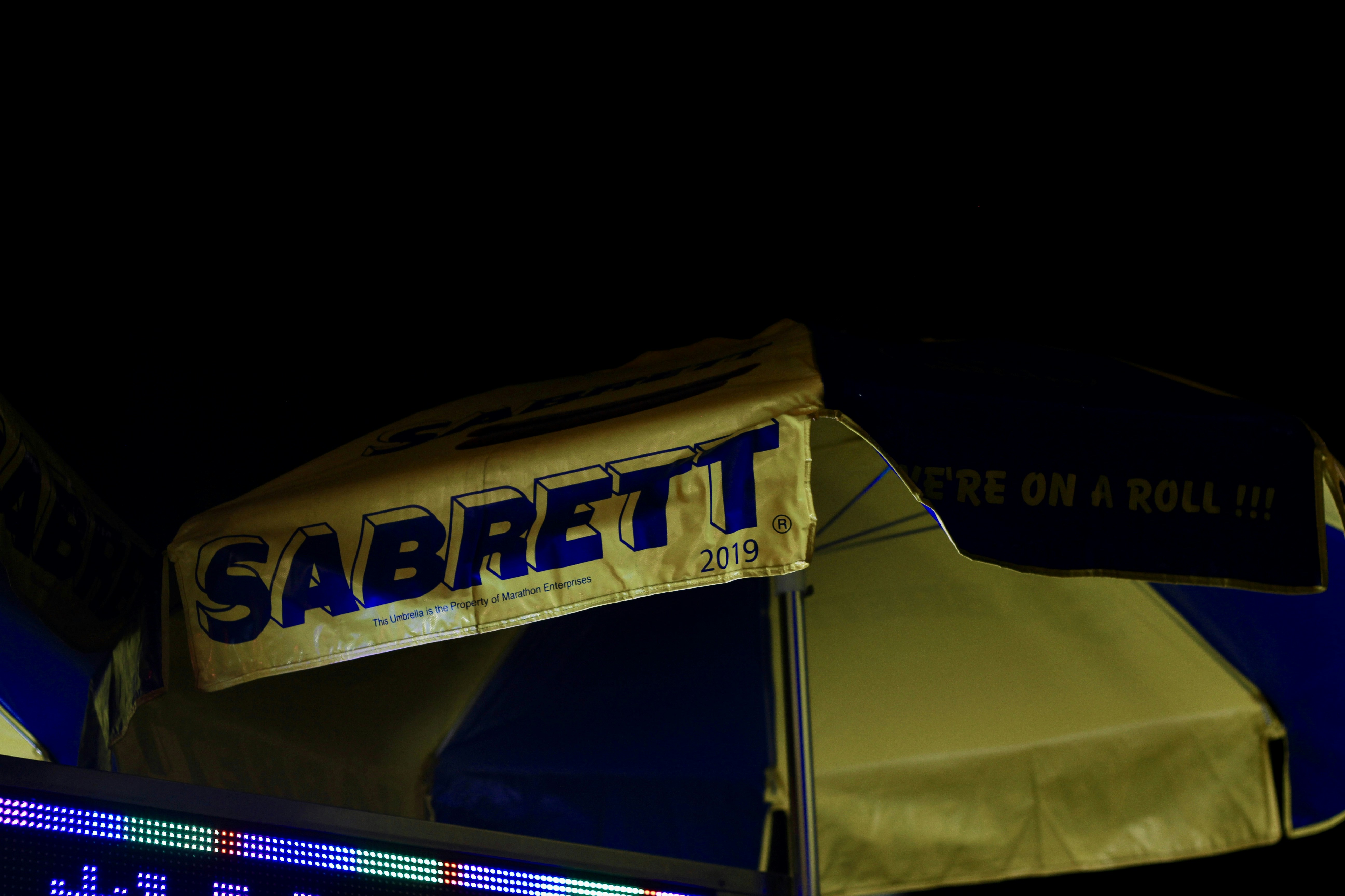 Sabrett Banner in Night Market Spotlight
