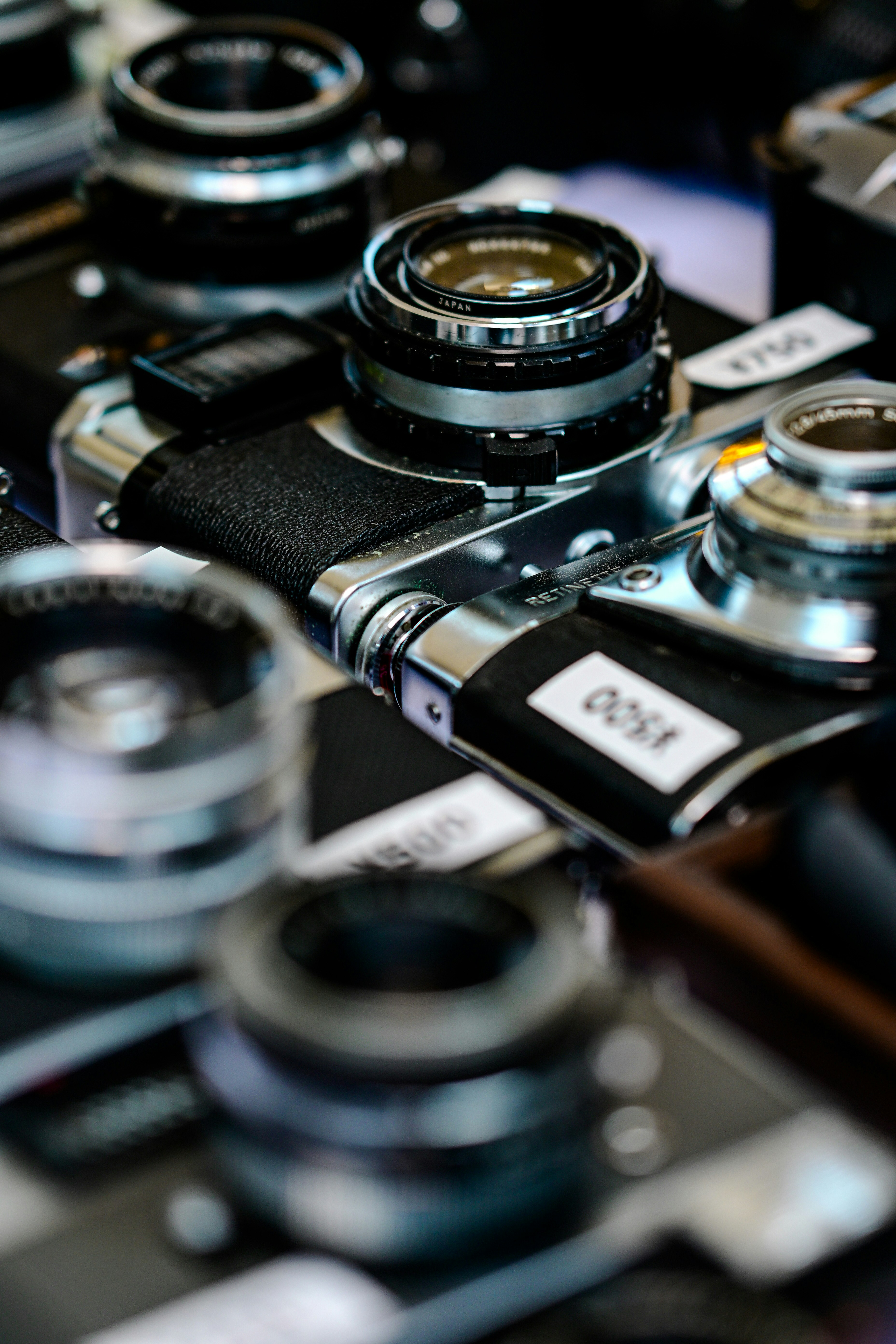 Centered in the Glass: A Quiet Assembly of Classic Lenses