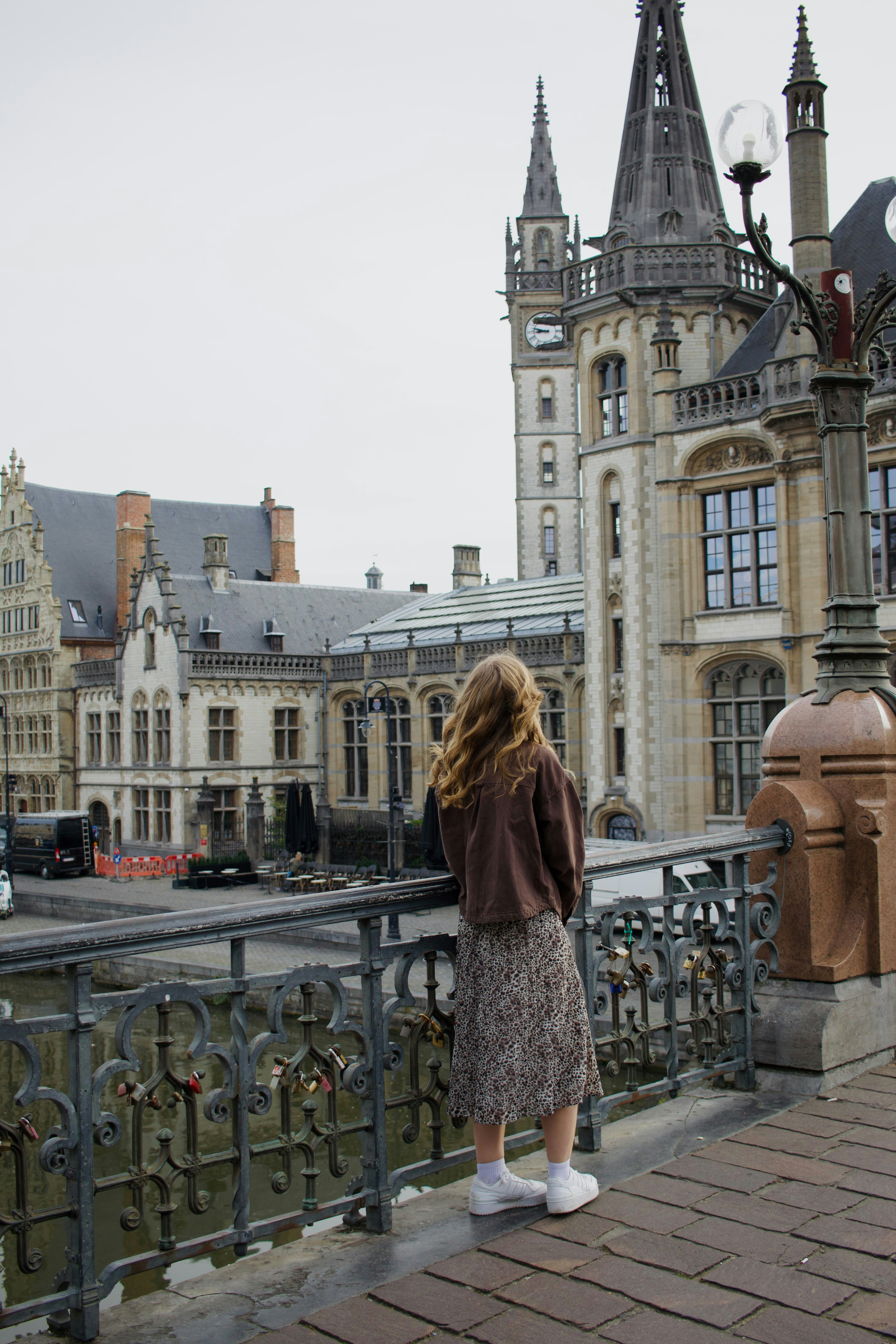 Heritage Overlook: A Quiet Moment by the Canal Courtyard