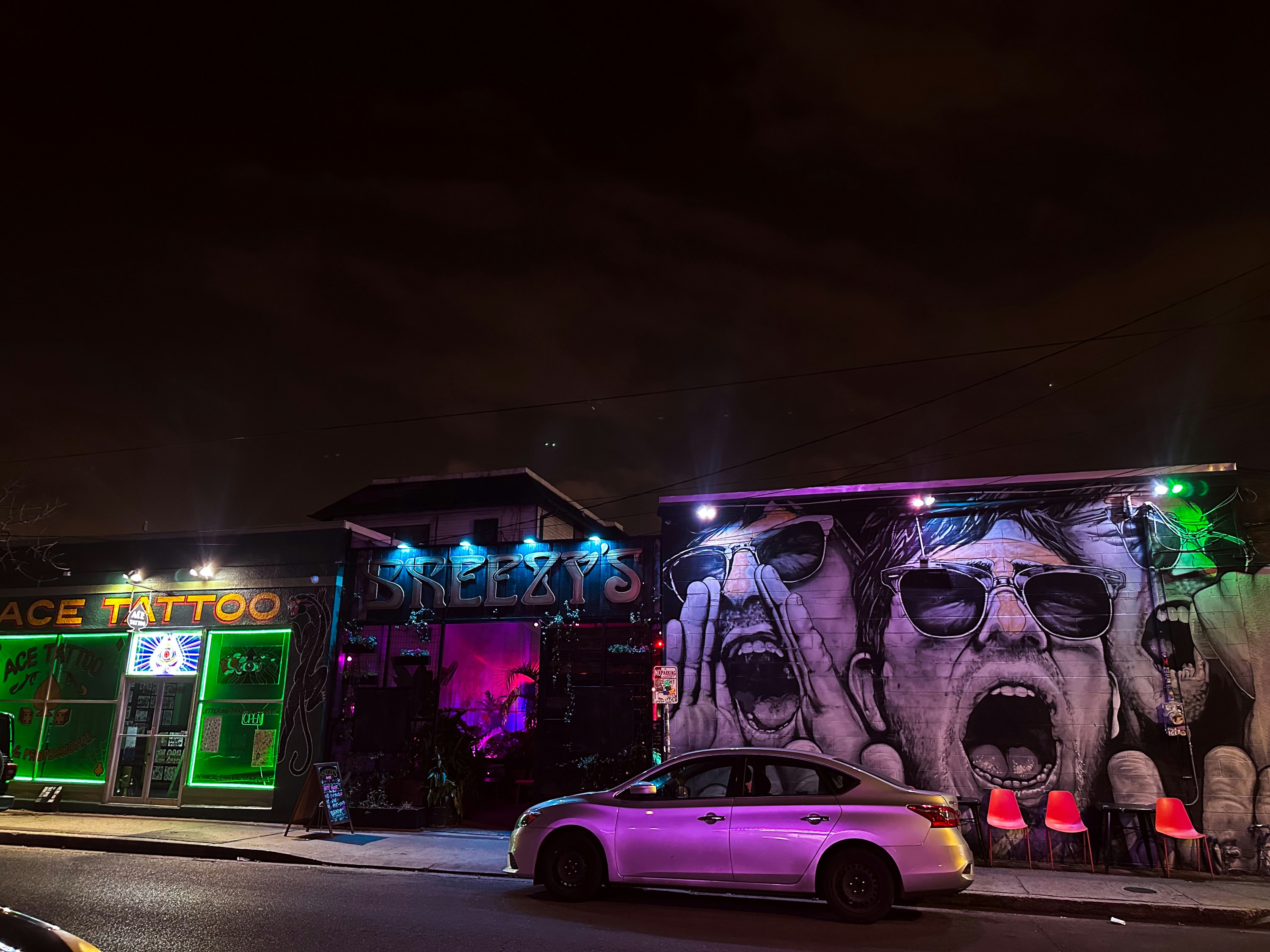 Neon Alley Portrait: A Night in Painted Glow