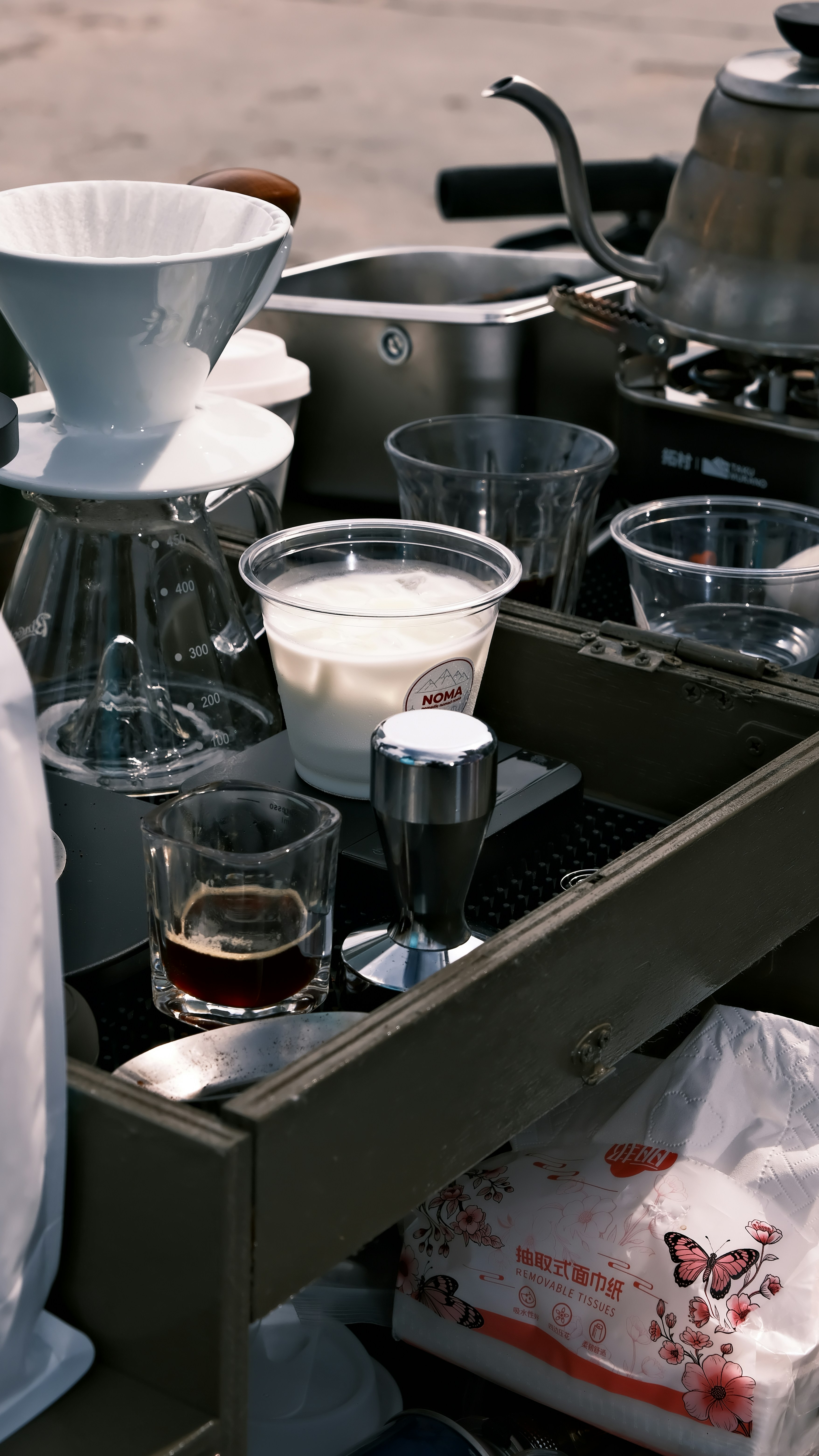 Cafe Gear Up: A Pour-Over Station In Transit