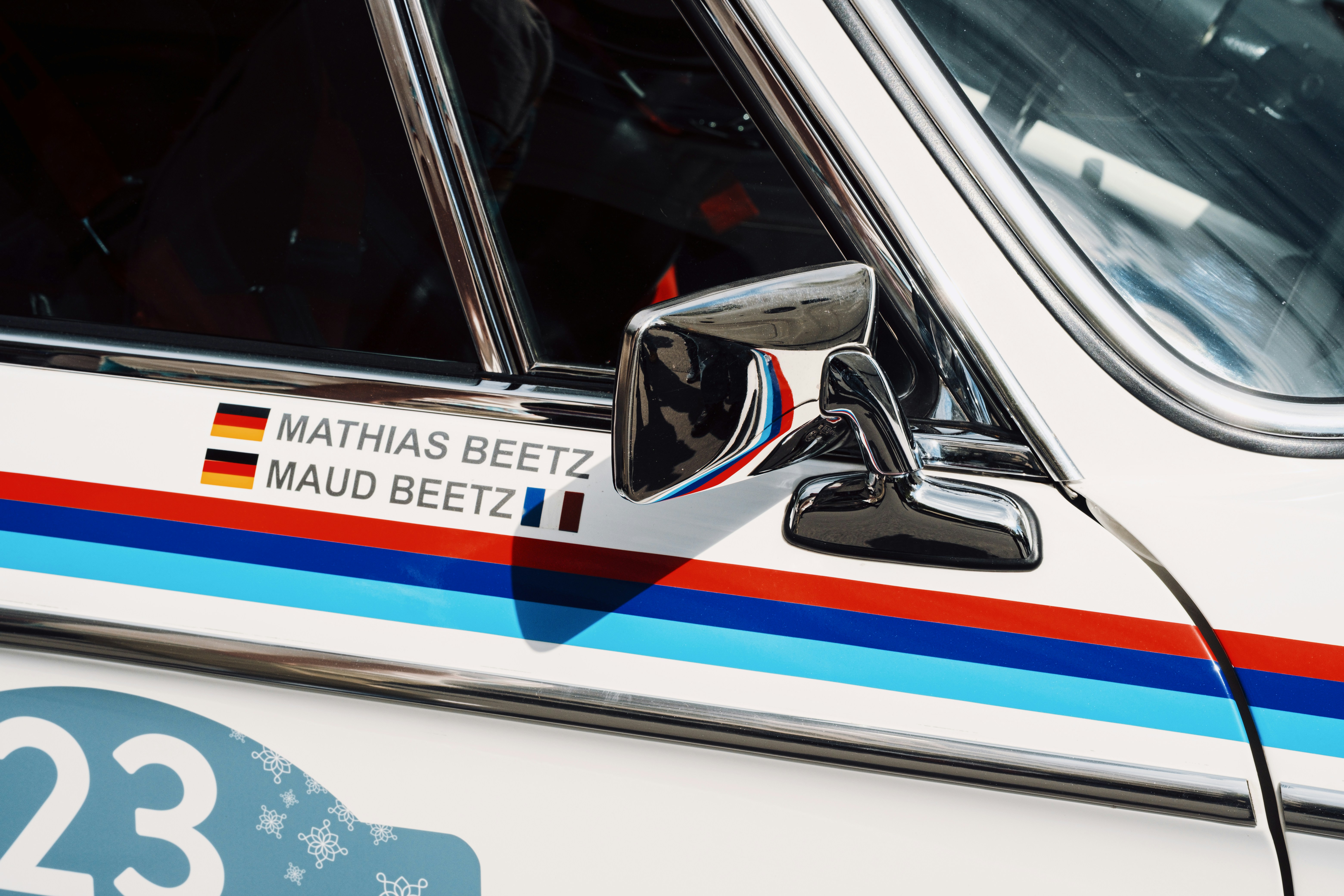 Racing Identity: The Side Portrait of a Classic BMW Livery