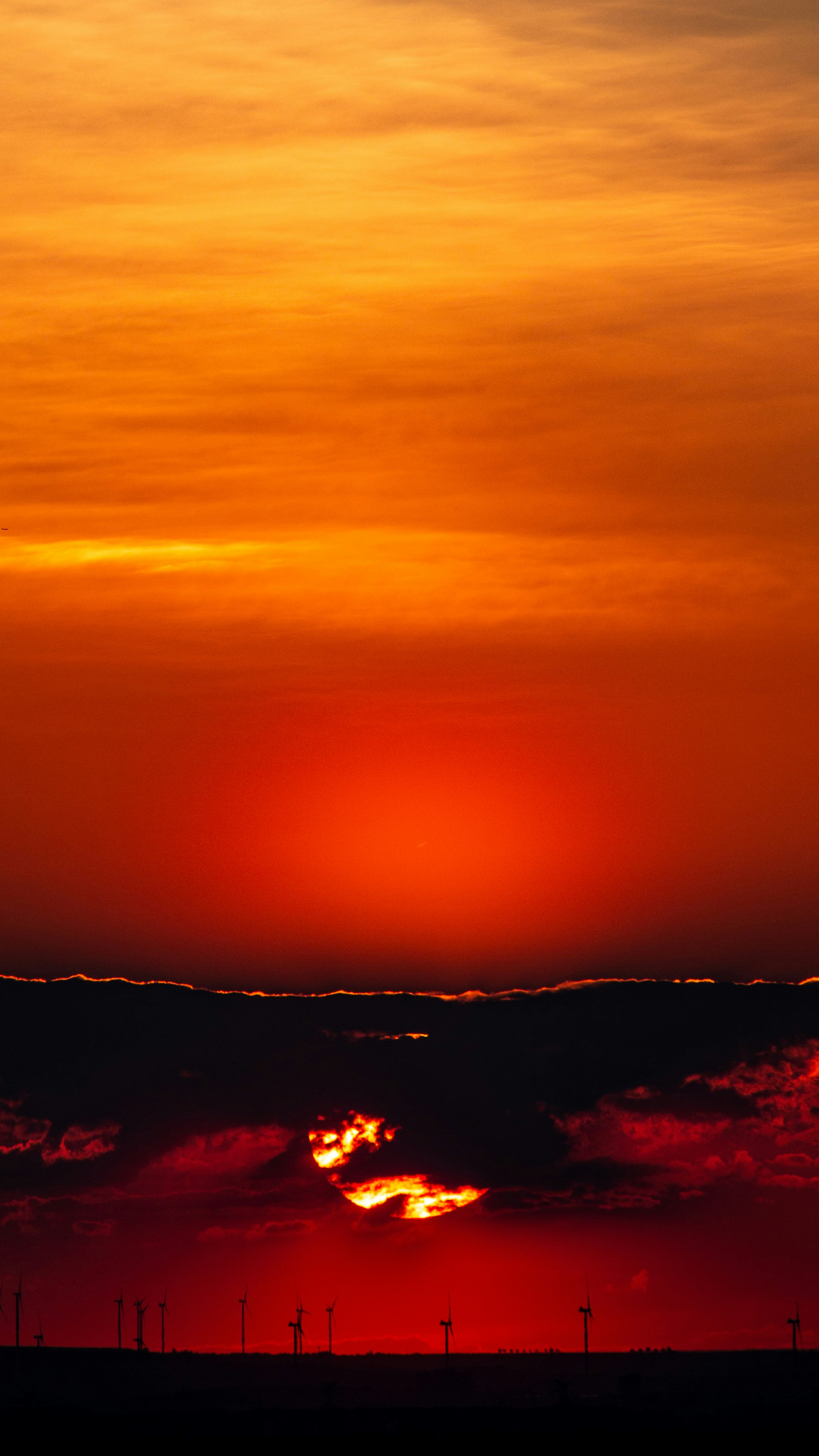 Sunset on the Wind Horizon