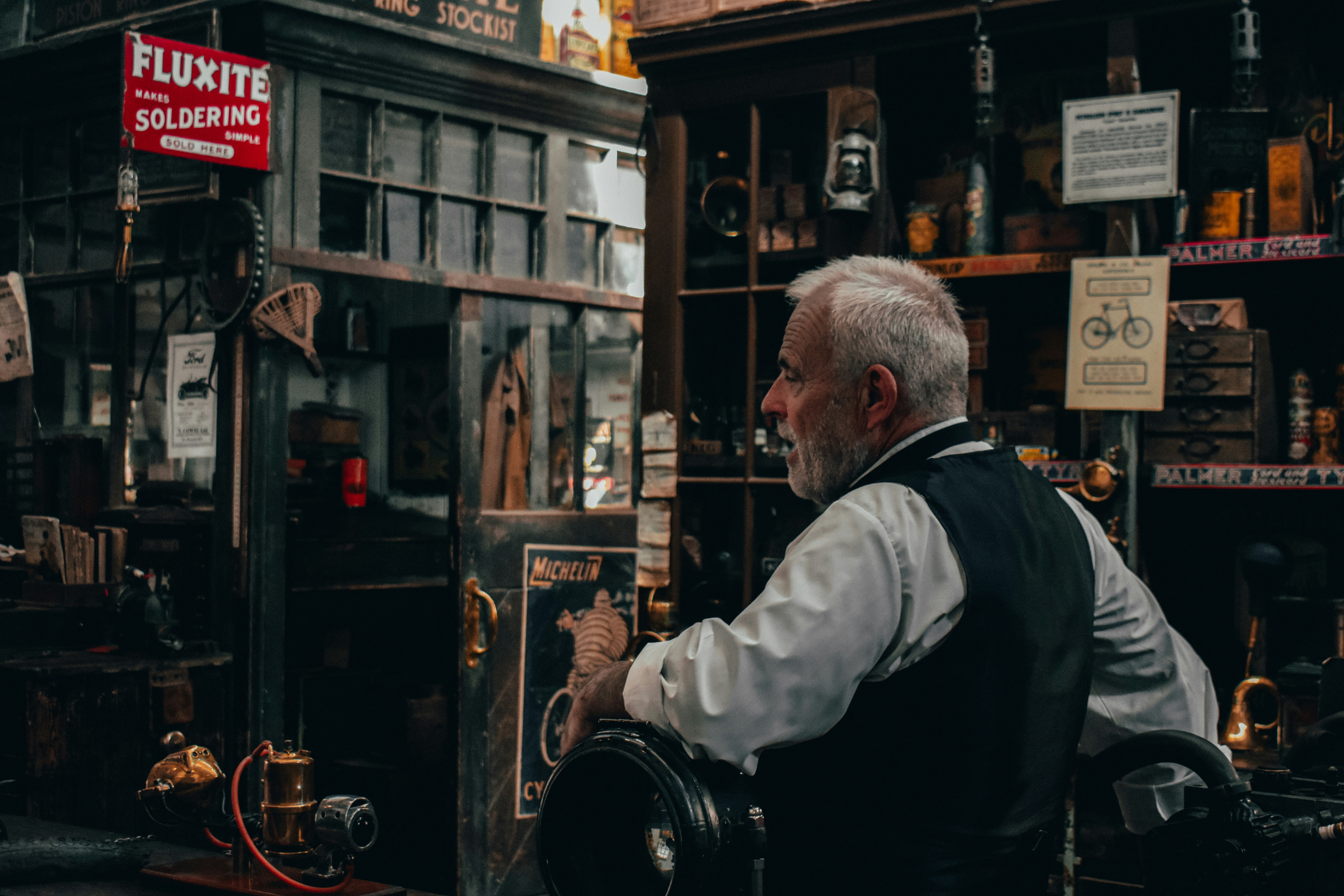 The Hands Behind the Gauge: A Craftsman at the Workbench