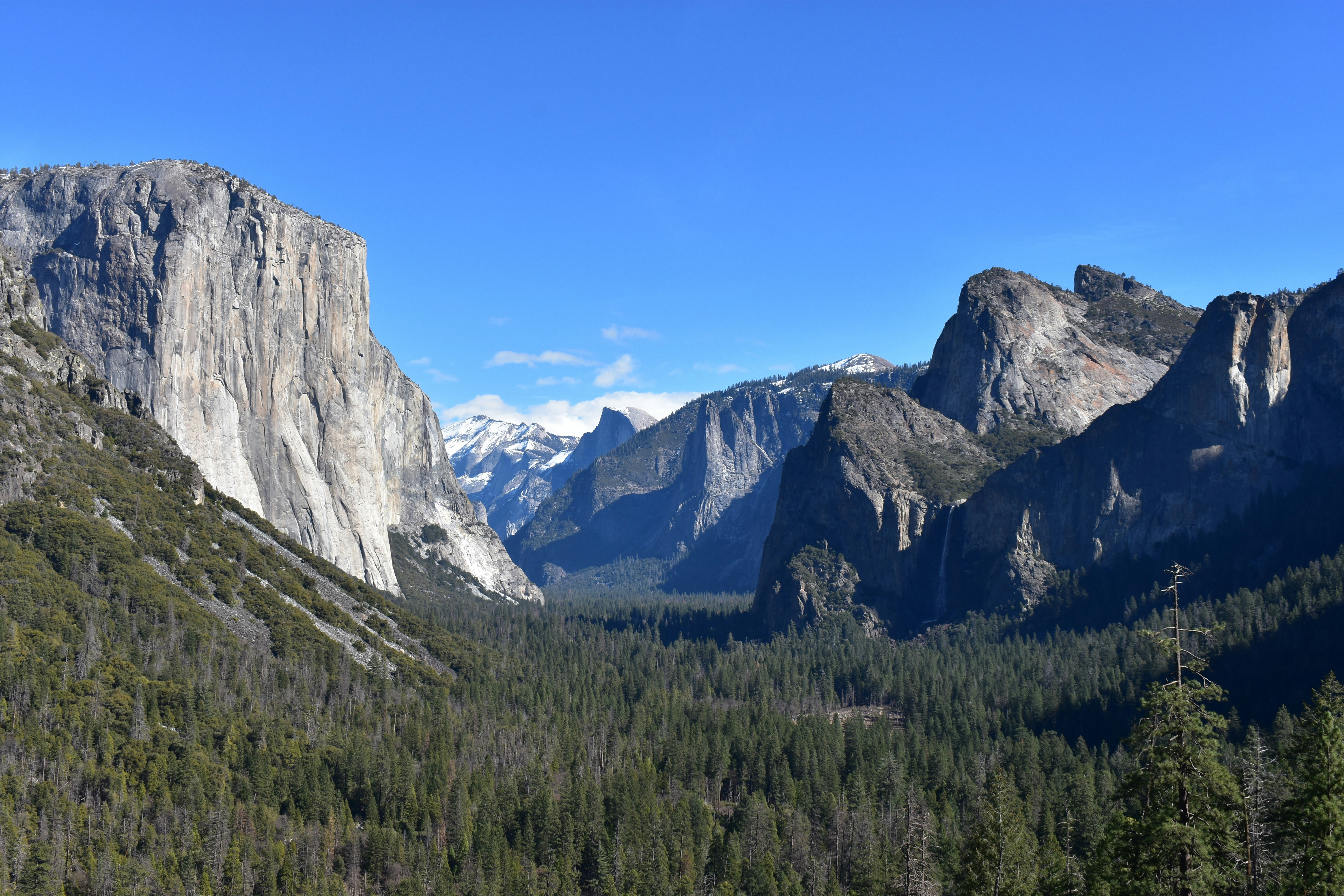 Cathedral of Granite: Valley Amidst Towering Peaks