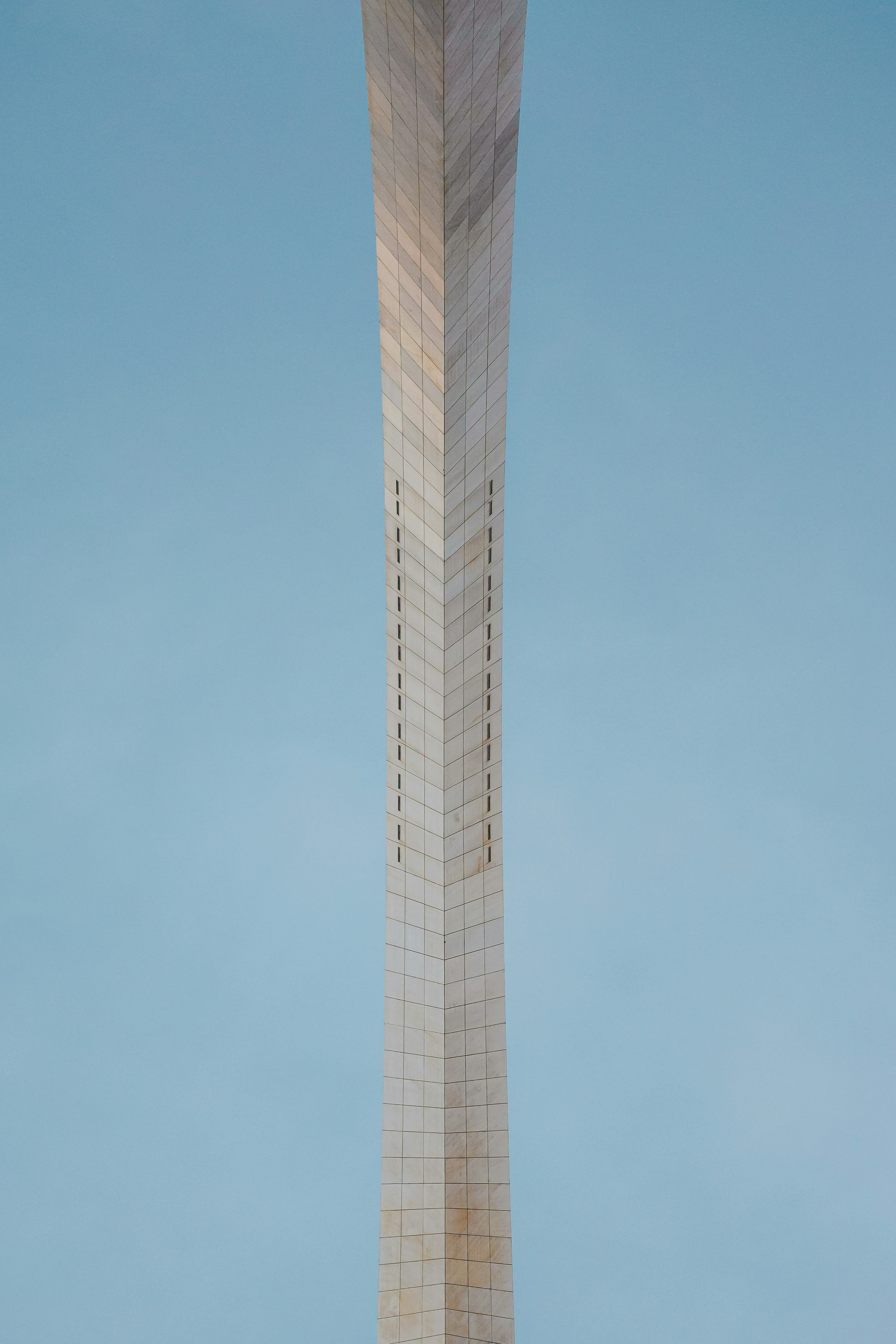 Vertical Monument Reaches for the Sky