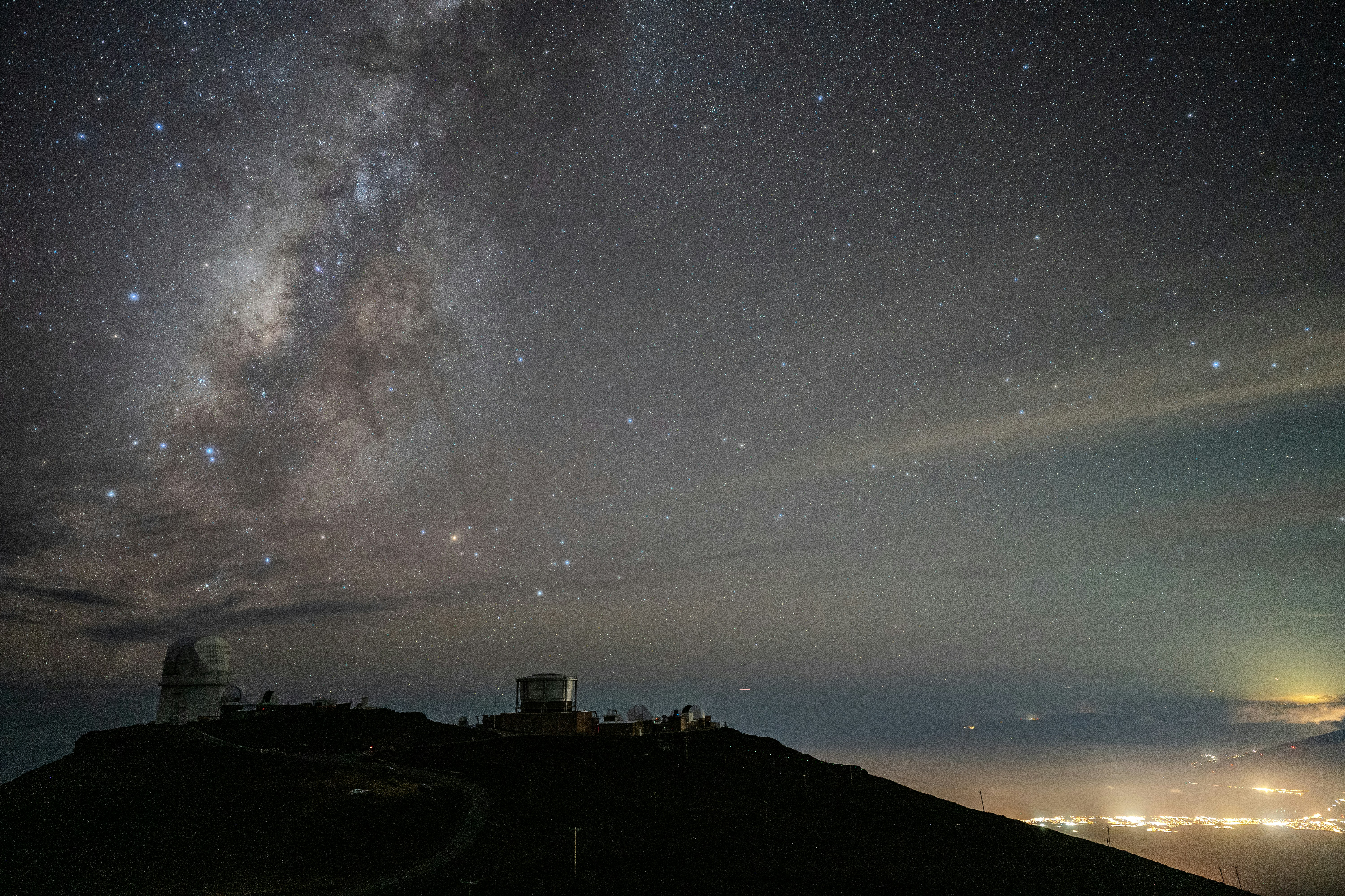 Milky Way Over Quiet Summit