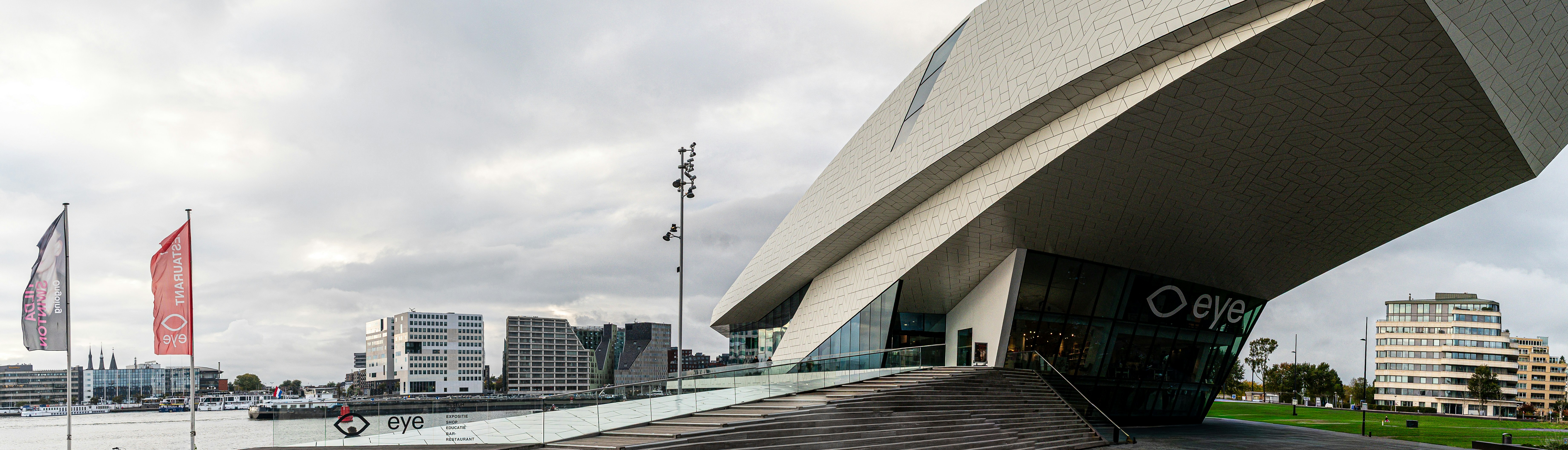 Curved Rooflines and Waterfront Silhouette at Docklands