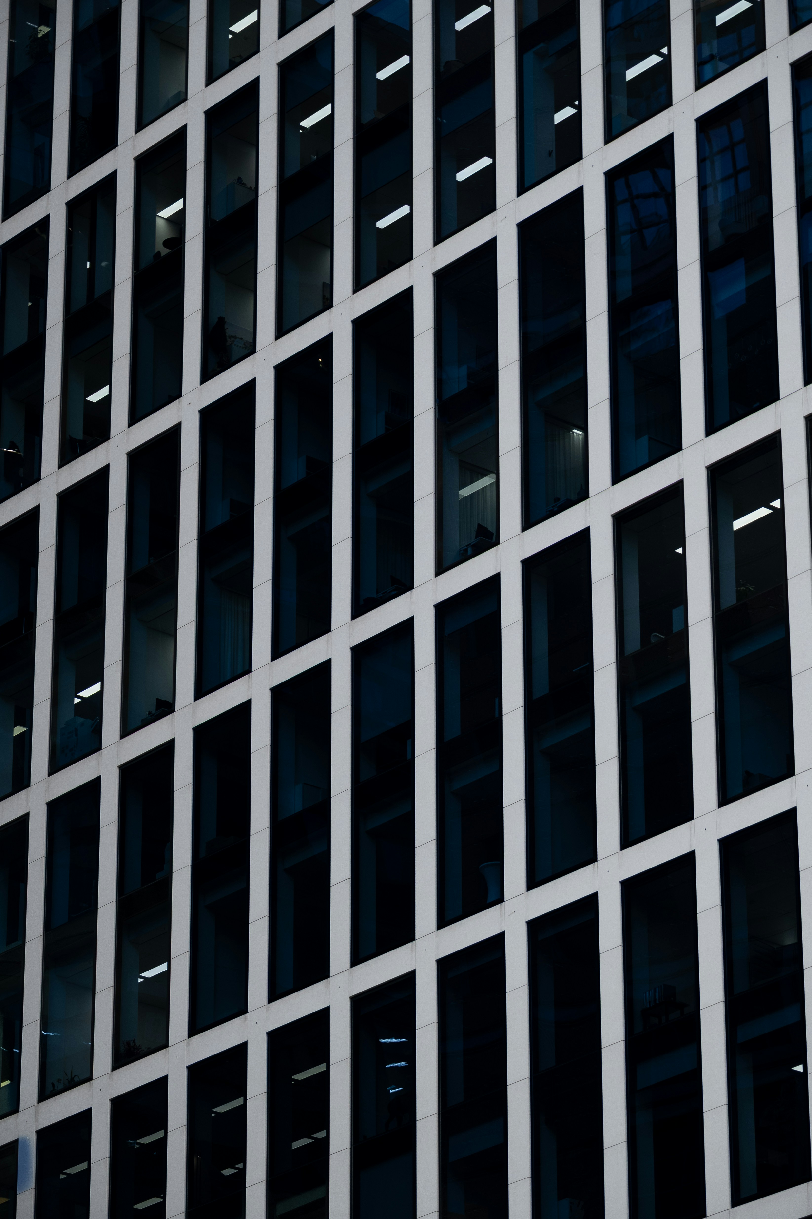 Grid of Shadows: A Facade of Repeated Geometry