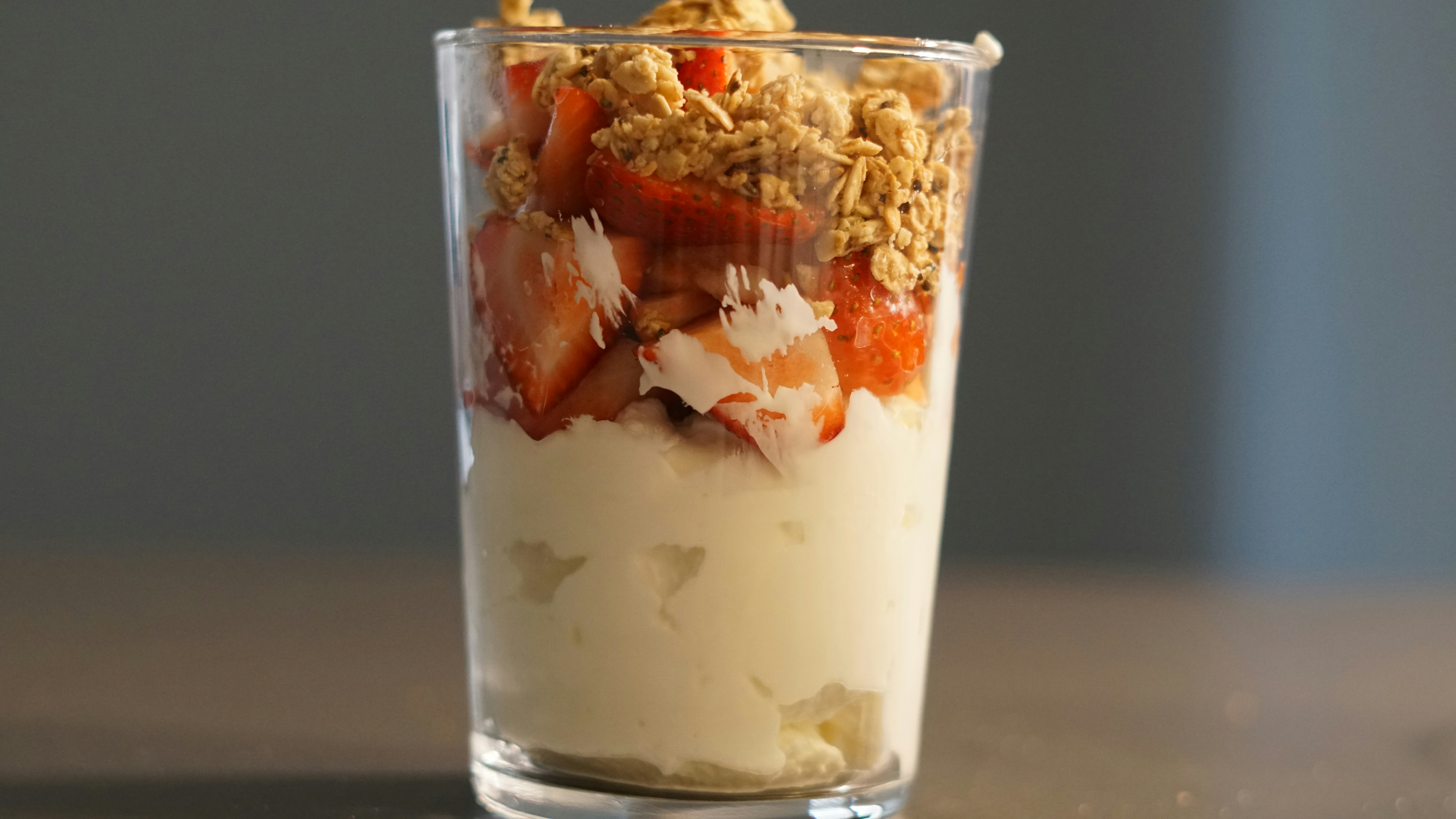 Milk Parfait Nexus: Creamy Layered Dessert in a Glass