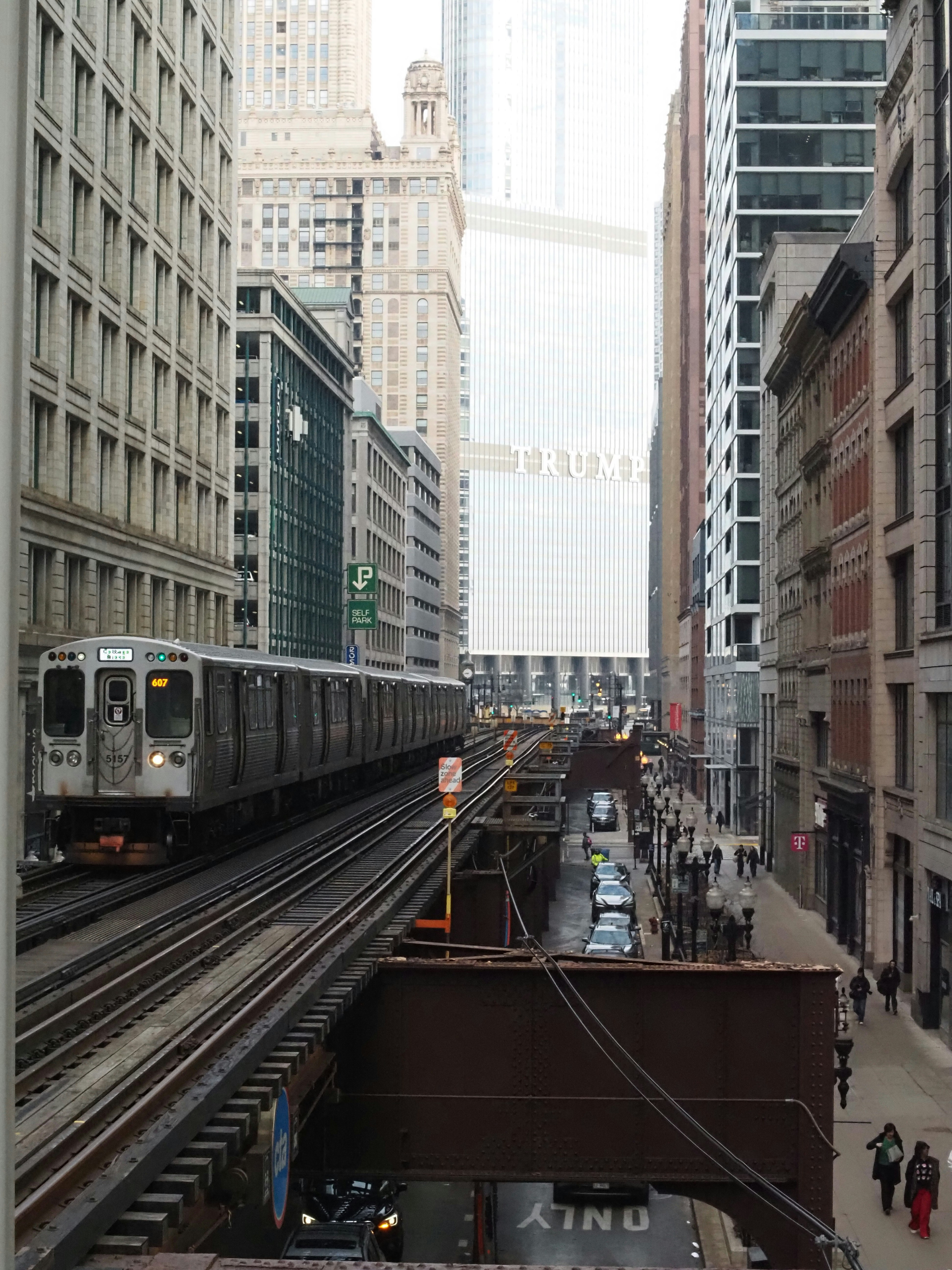 Tracks Through the Heart of the City: A Chicago Streetcar Panorama