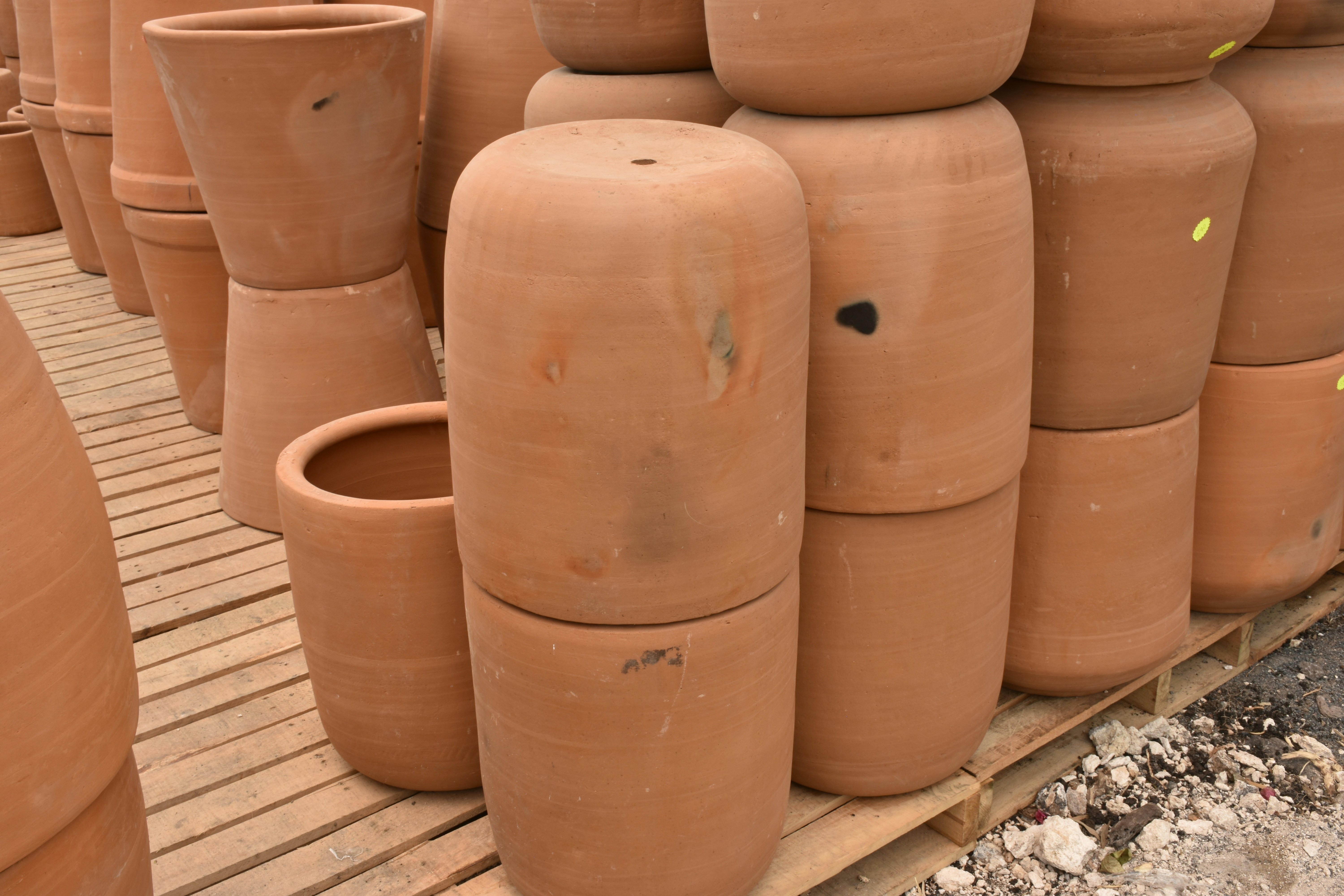 Terracotta Vessel Clusters: A Rhythm of Cylindrical Forms