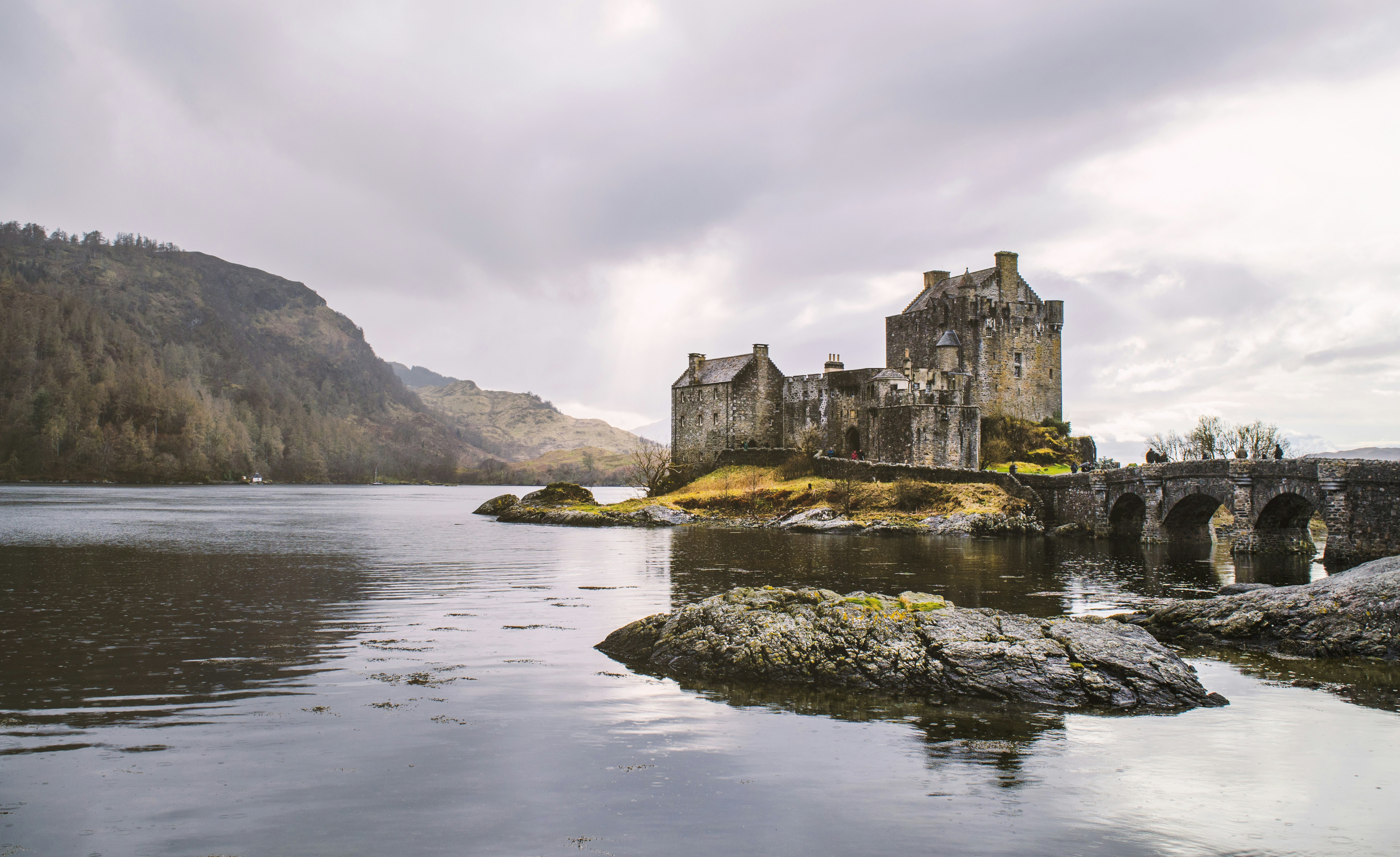 Castle on the Rock: A Misty Highland Crossing