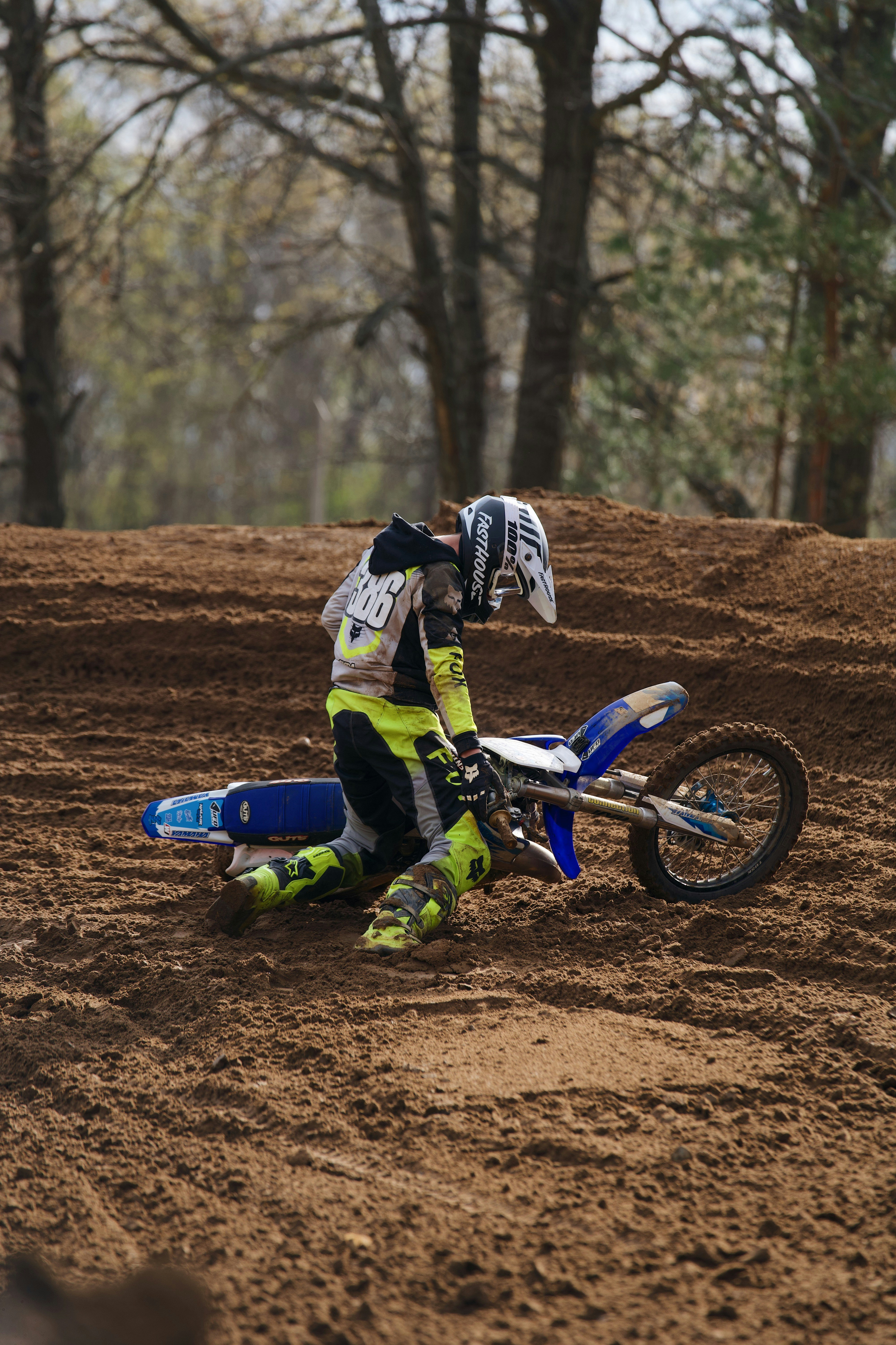 Rider in Flight: Dirt, Dust, and Determination