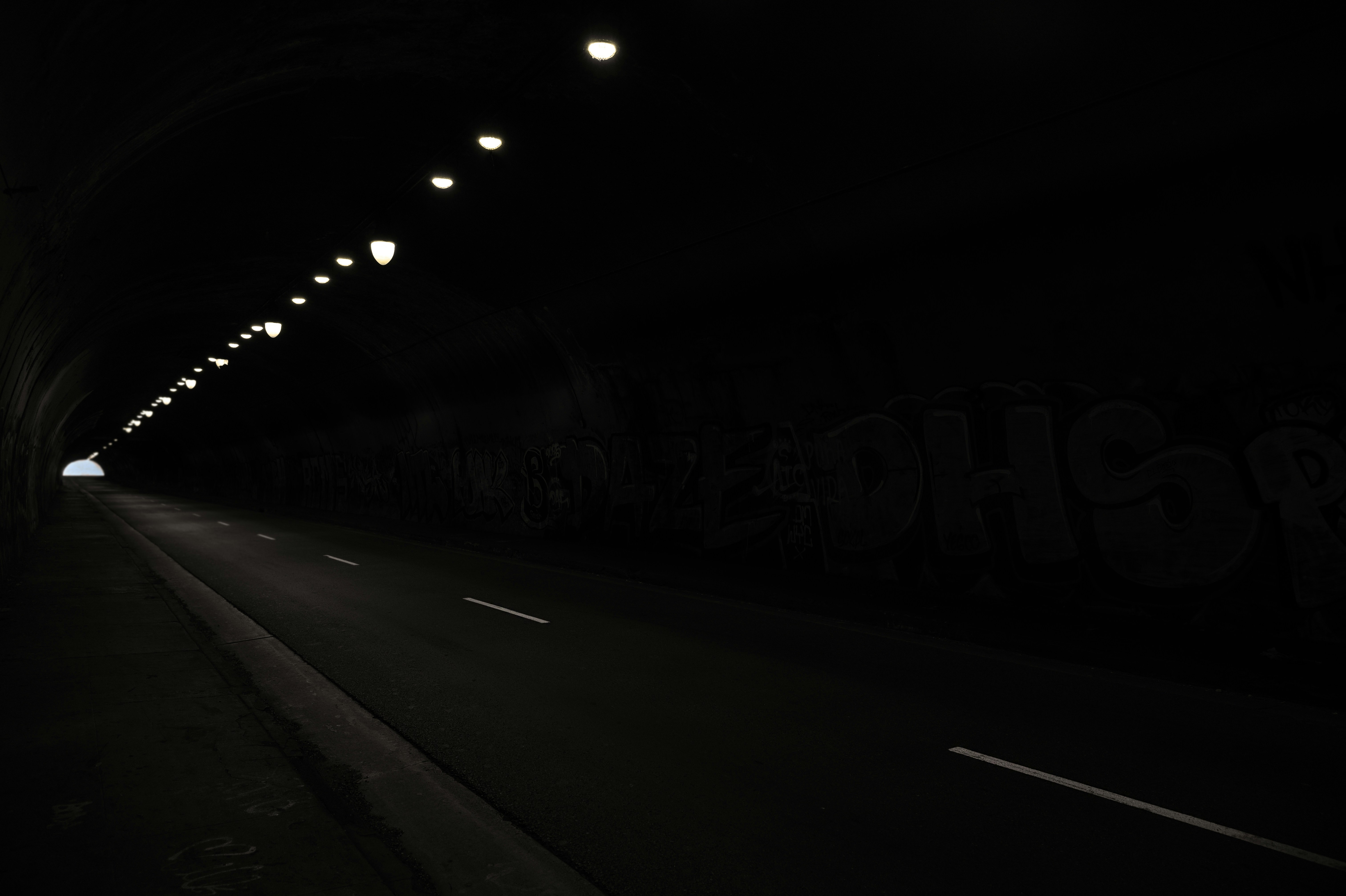 Edge of Light: A Quiet Tunnel Stretch into Darkness