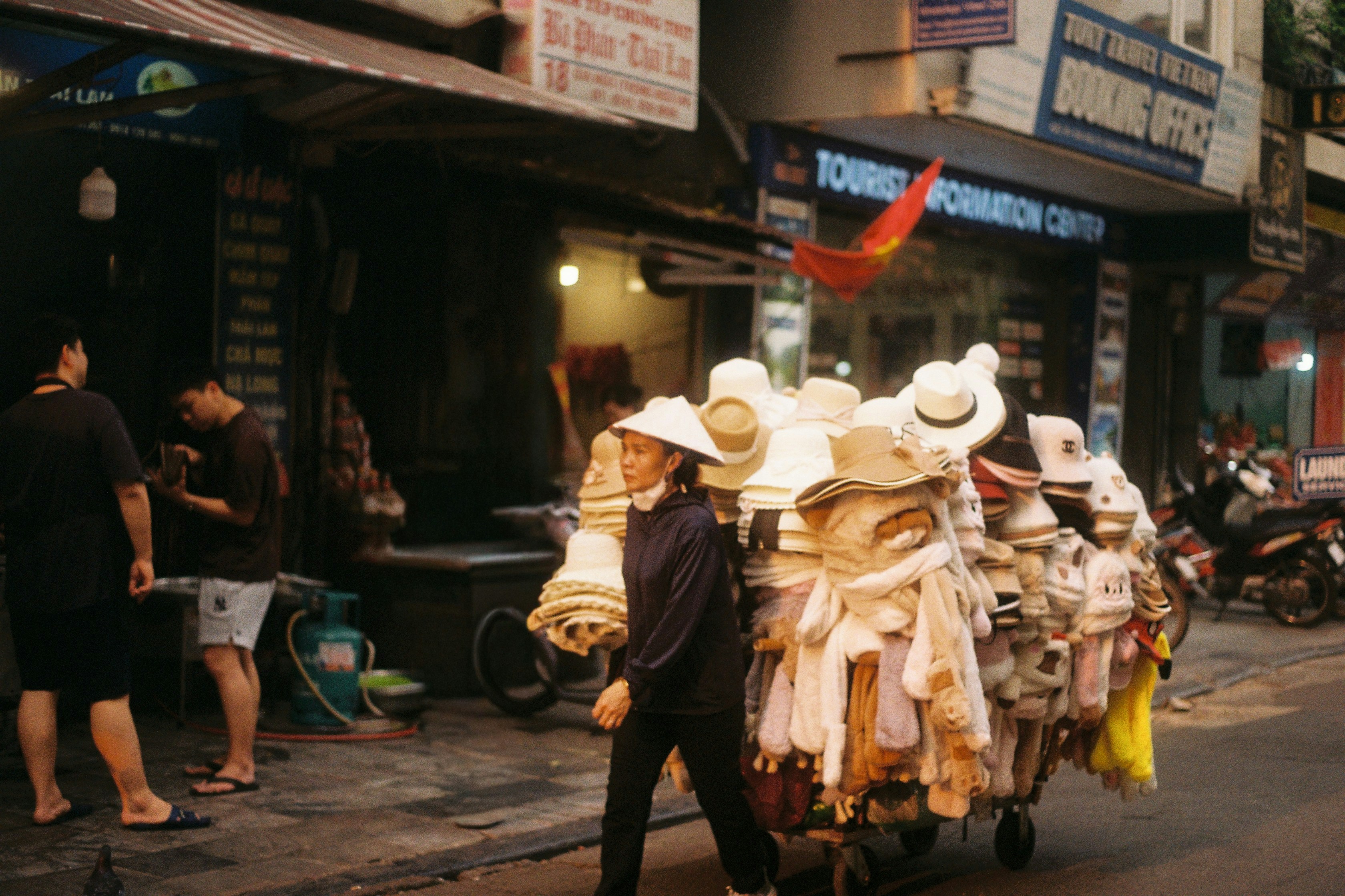 Hats on Wheels: A Street Cart of Quiet Wonder