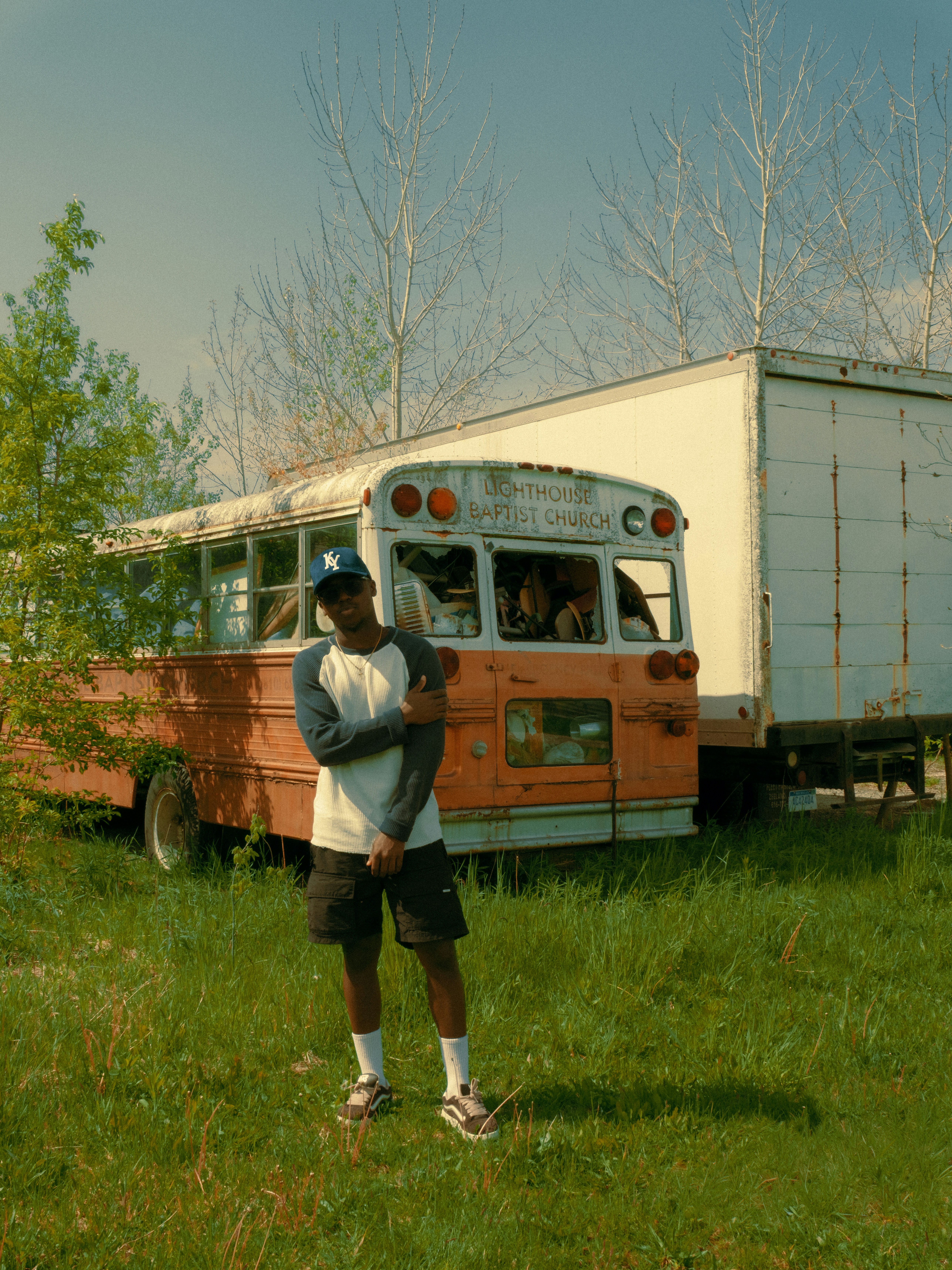 Standby by the Rusty School Bus