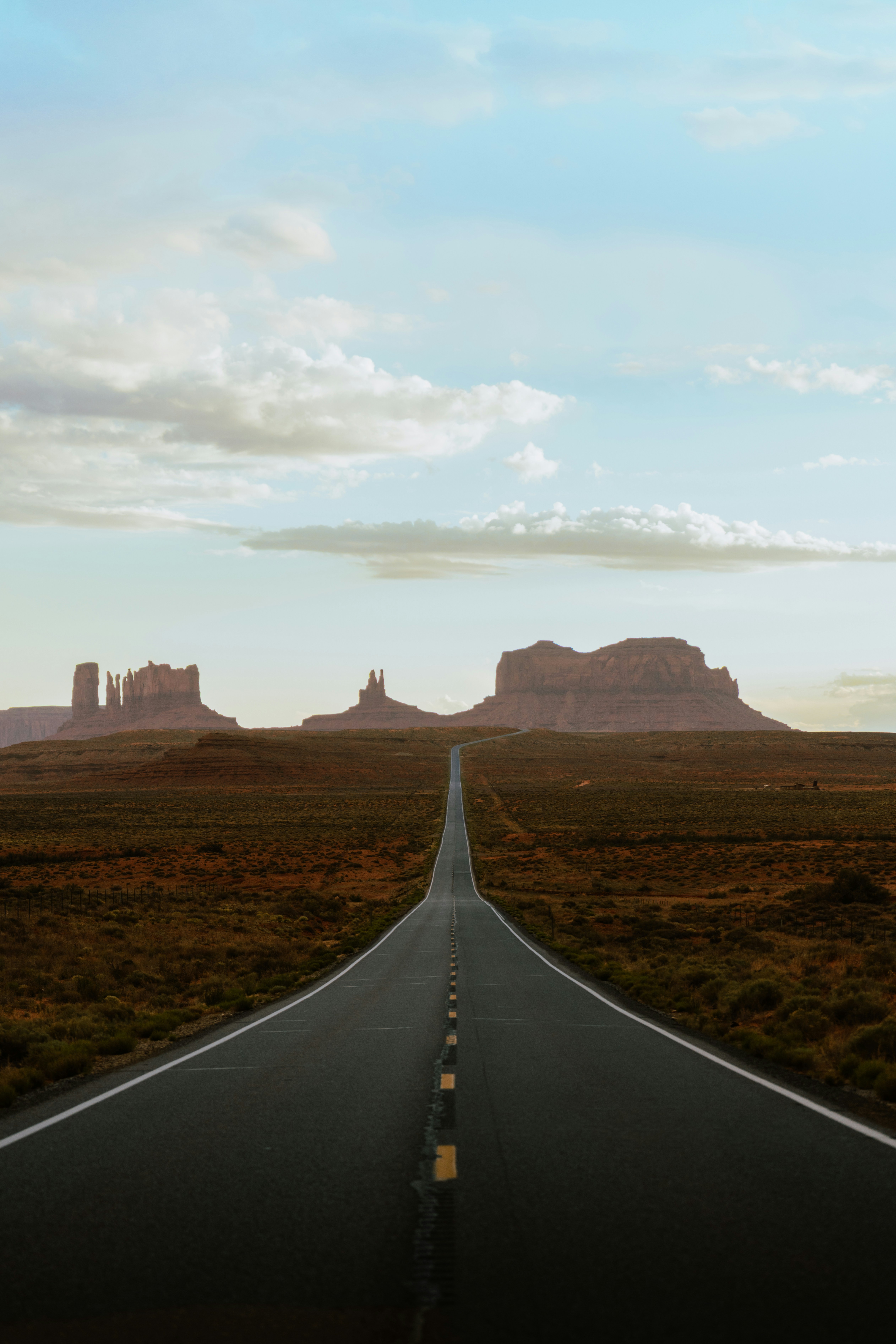 Endless Highway to the Desert Monuments